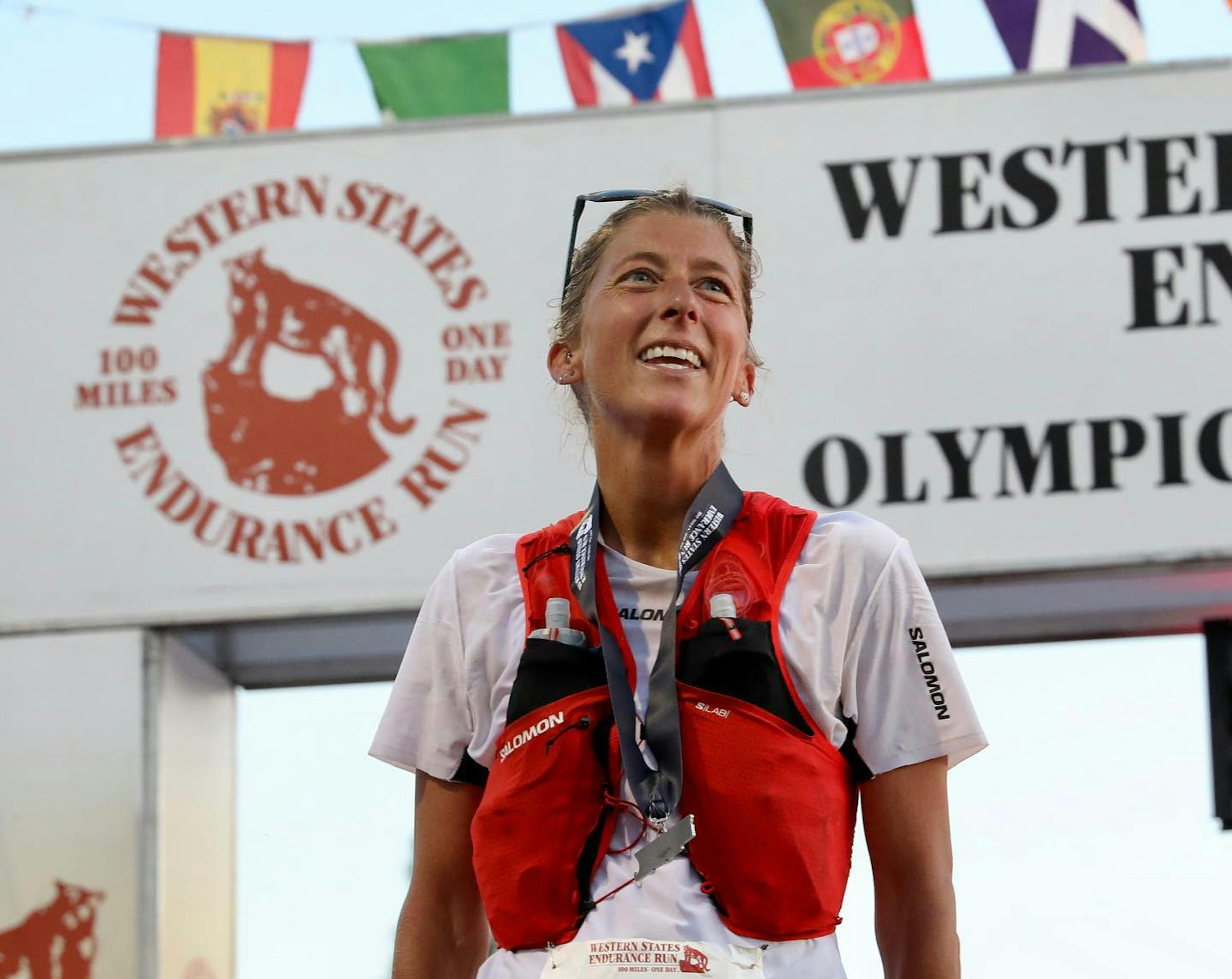 Courtney Dauwalter wins jewel of trail running in record time