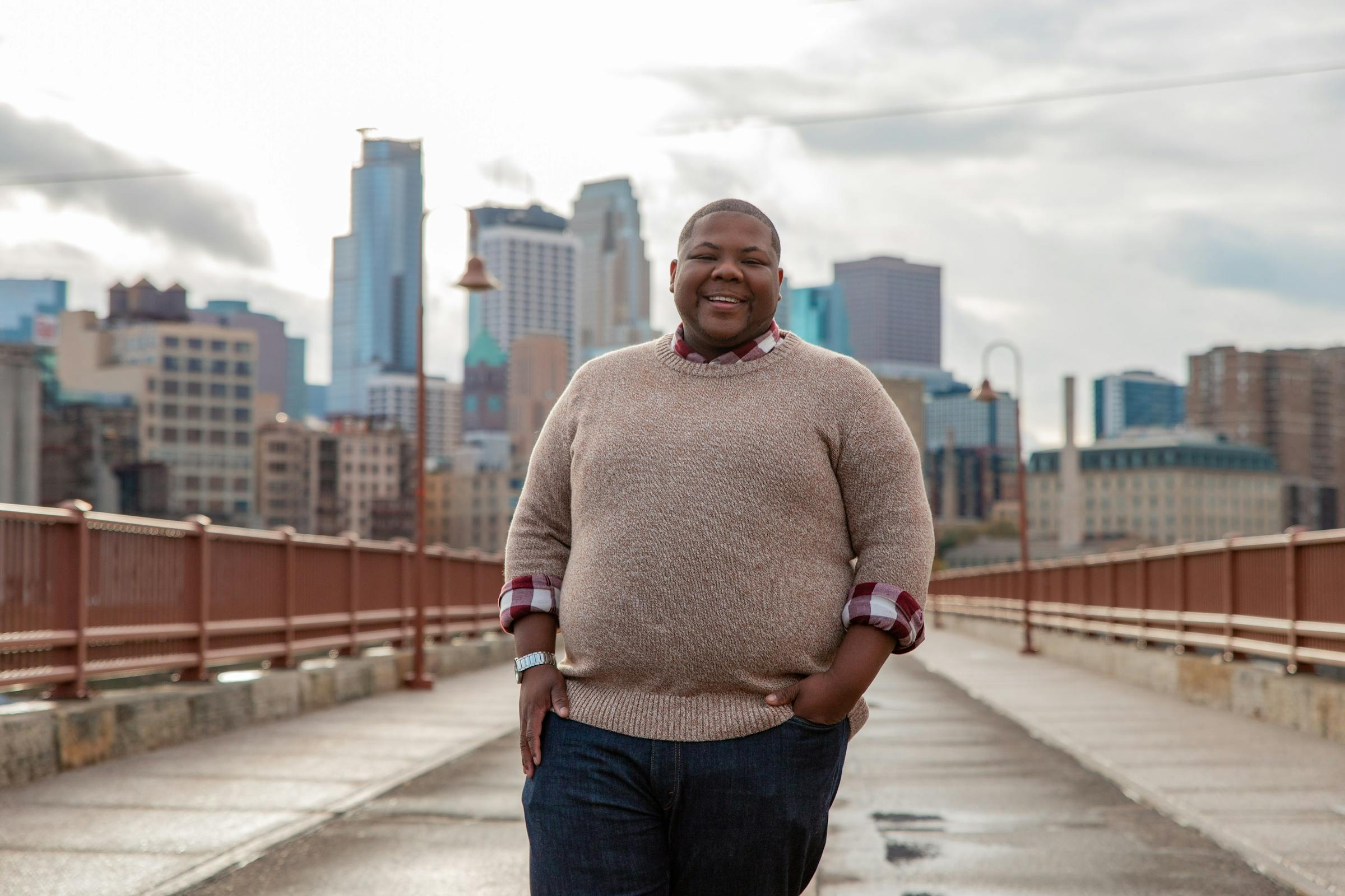 KSTP-TV's new weather forecaster Chris Reece pumped about Minnesota cold