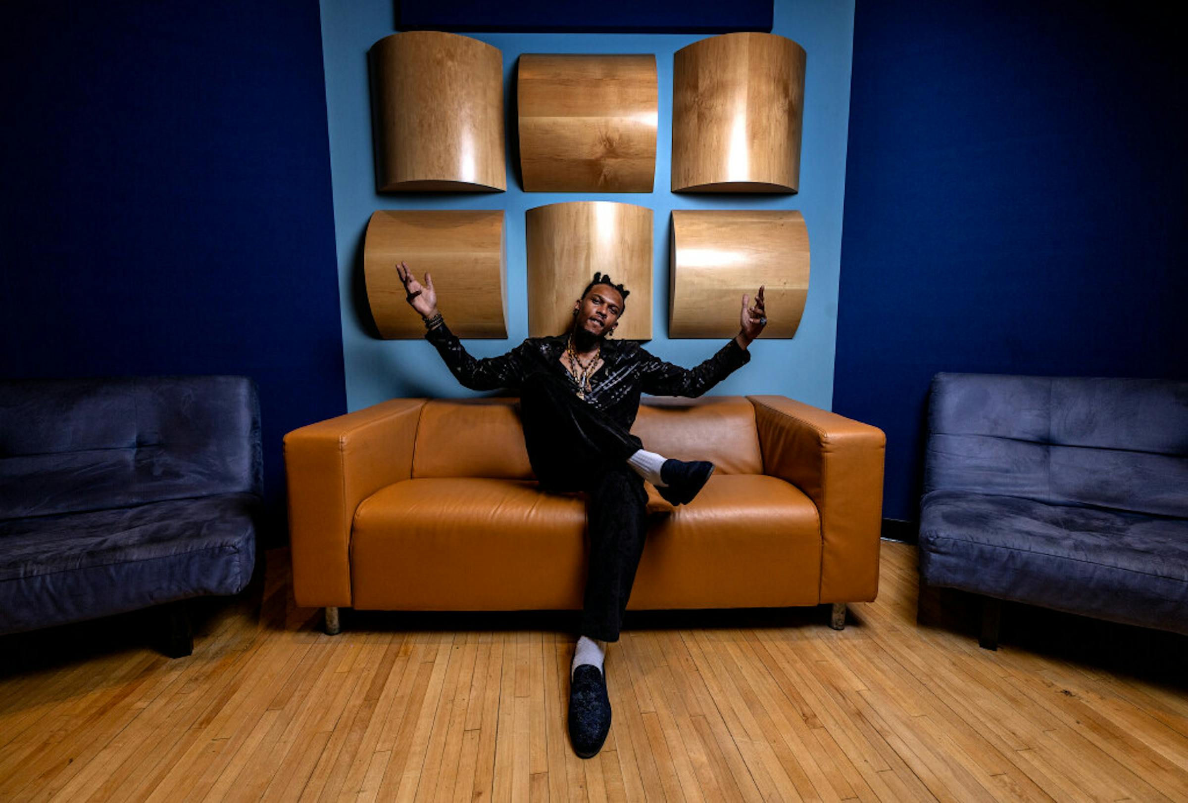 St. Paul musician Lewiee Blaze will do anything for his community