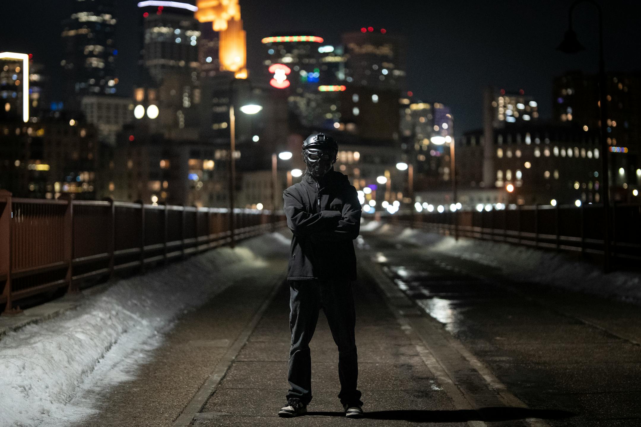 NoMark aims to be Minneapolis Batman, a real life superhero