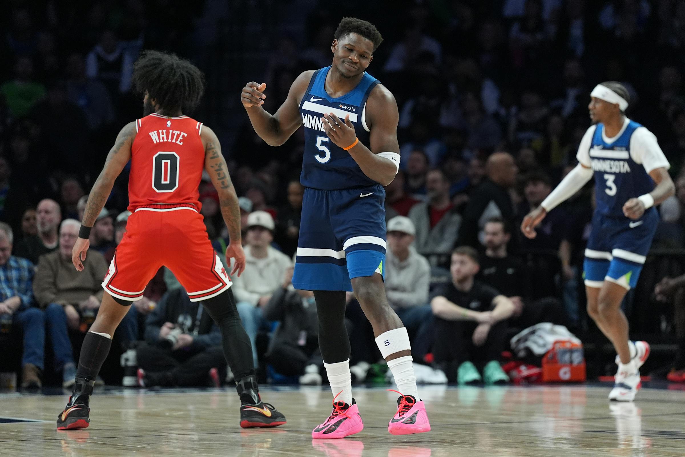 Minnesota Timberwolves' losing streak at four with loss to Bulls