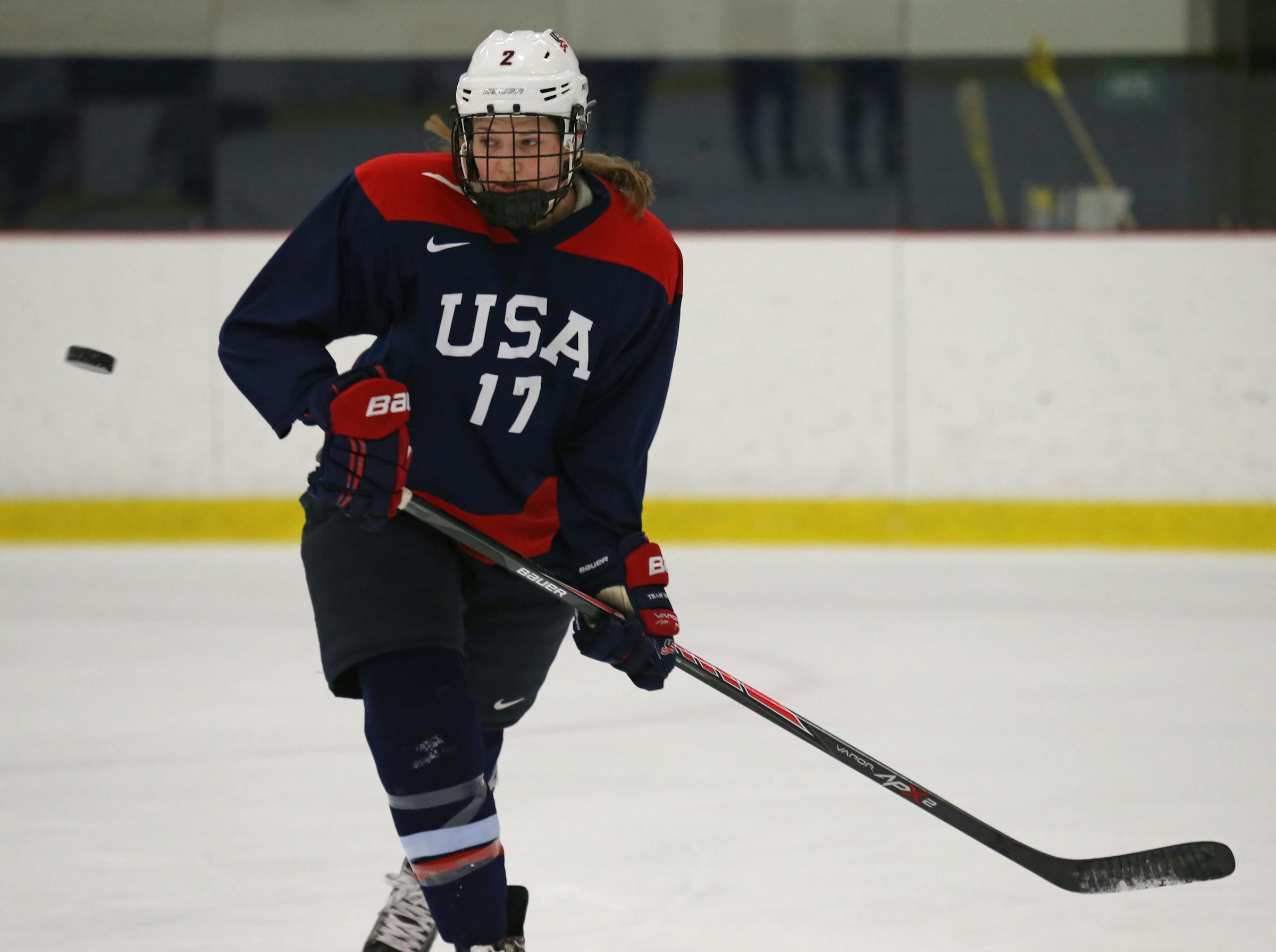 Gophers hockey star Lee Stecklein celebrates national, world ...