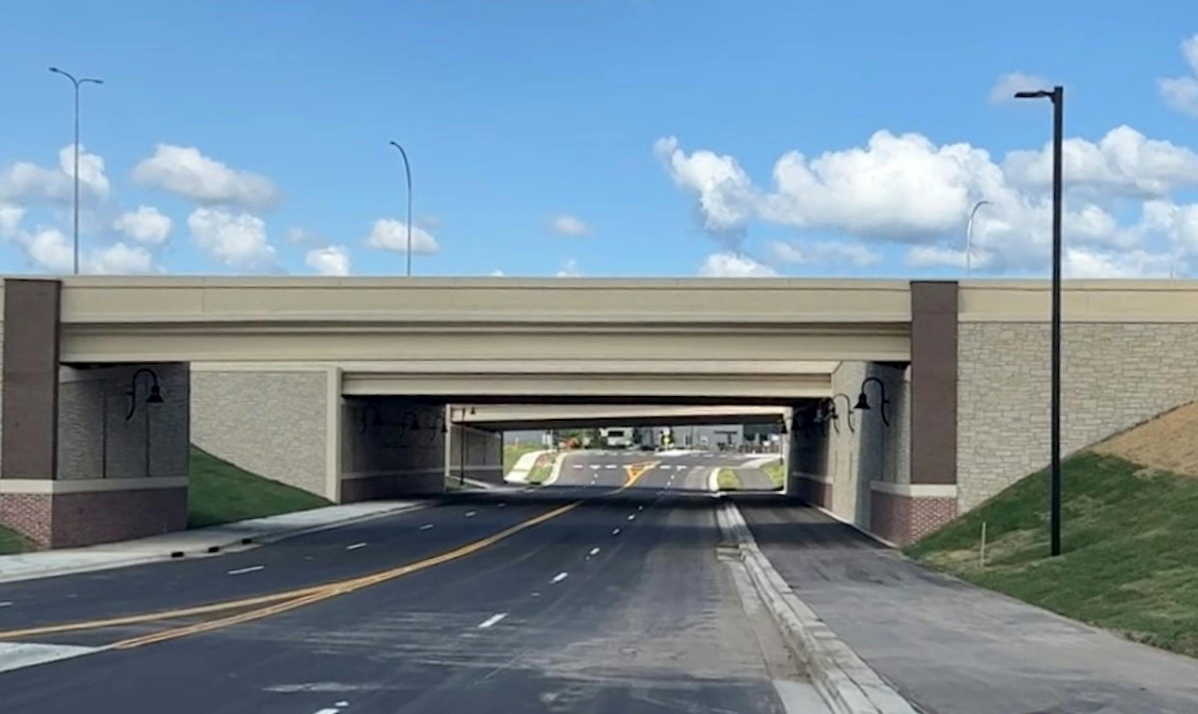 New tunnel under Hwy. 77, years in the making, is open