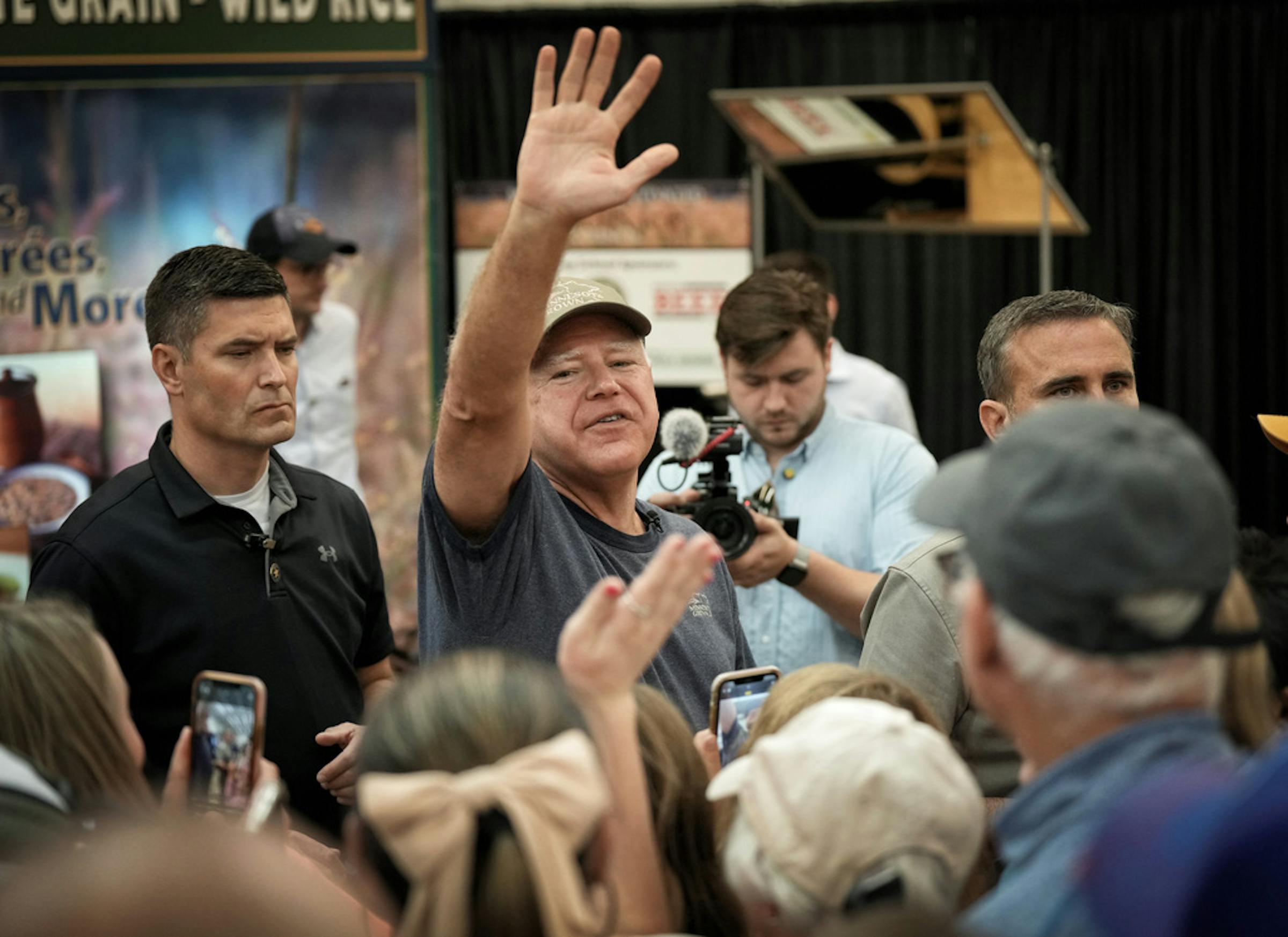 Gov. Tim Walz returns to the Minnesota State Fair for the first time as ...