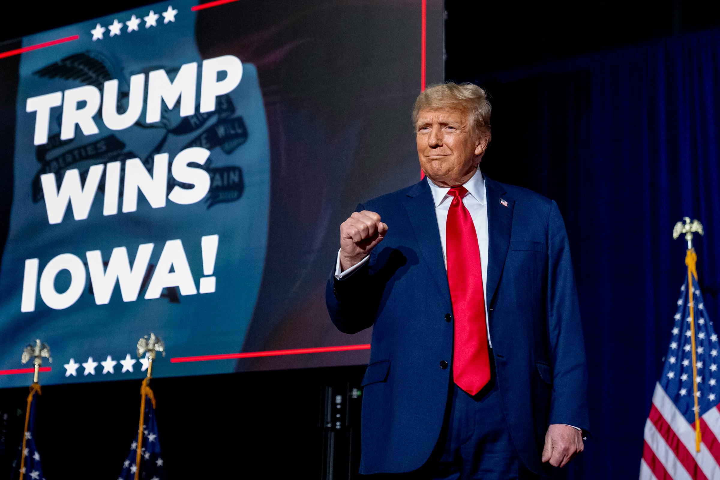 Trump — and his lies — triumph in Iowa