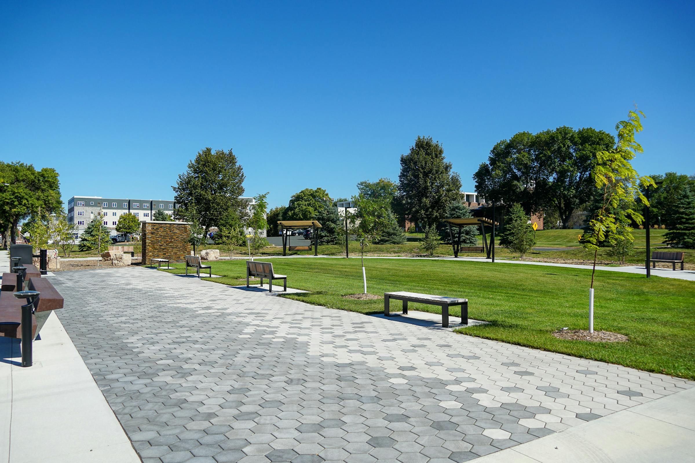 Fridley transforms abandoned gas station into a multimodal hub