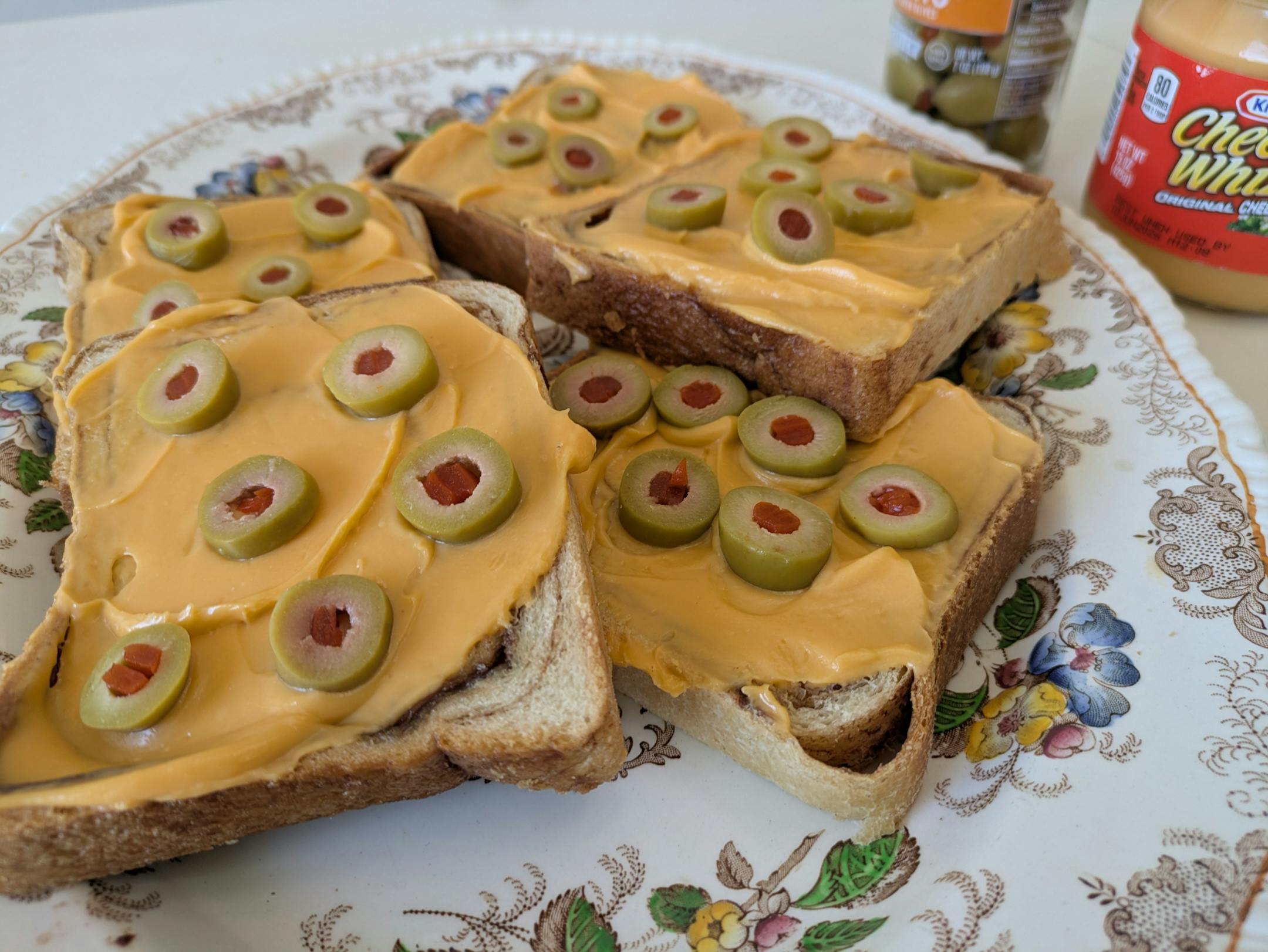 How did cinnamon bread, Cheez Whiz and olives (aka funeral bread) first ...