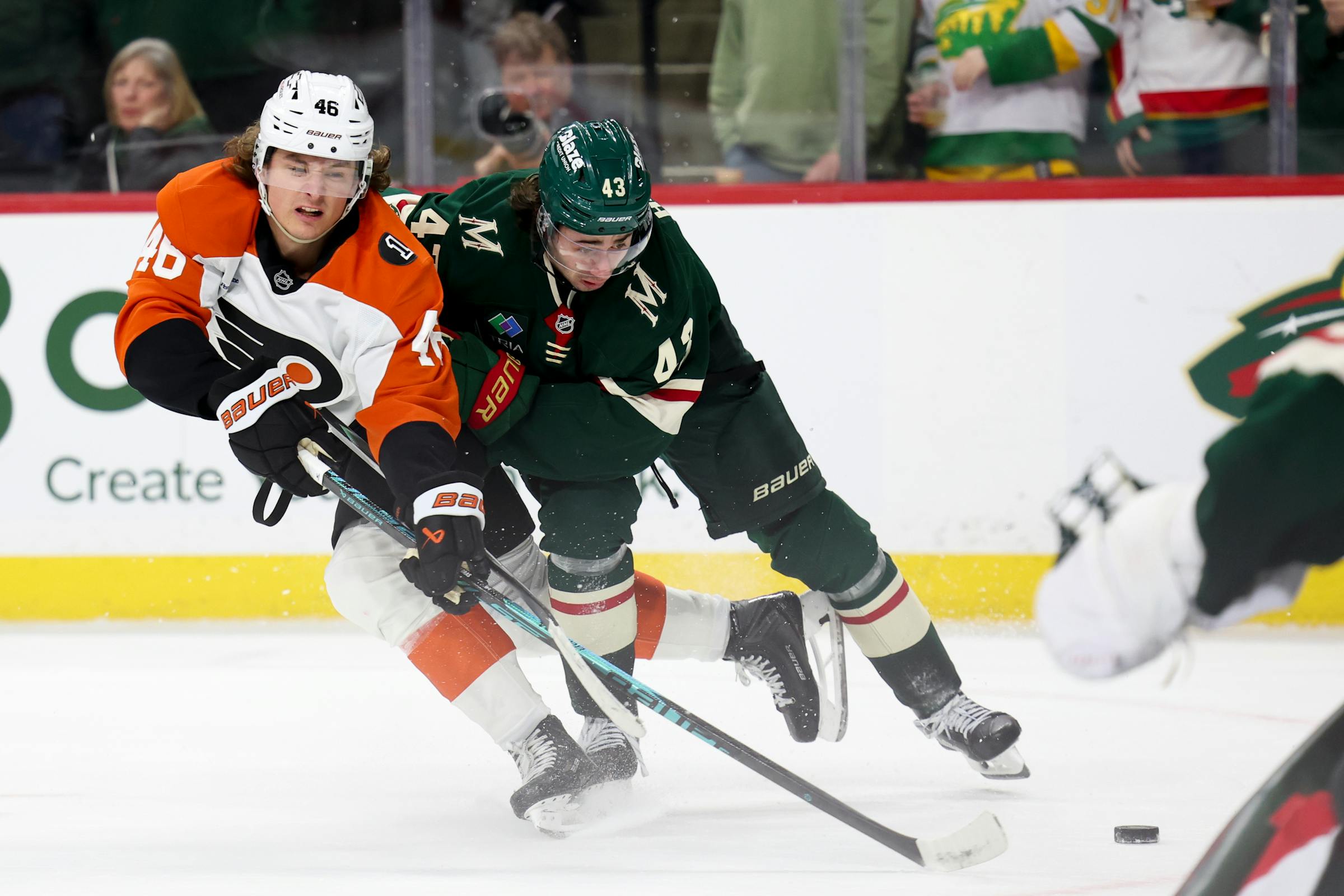 Minnesota Wild lose to Philadelphia Flyers 3-2 in shootout