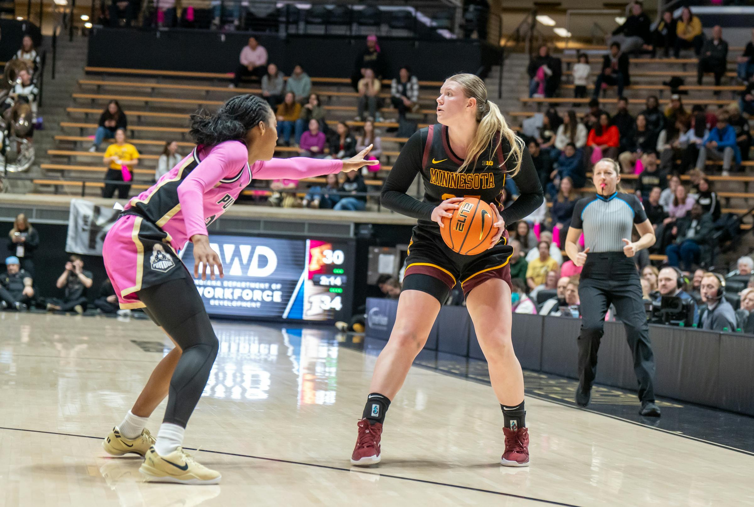 Gophers women’s basketball team regains its footing with win at Purdue