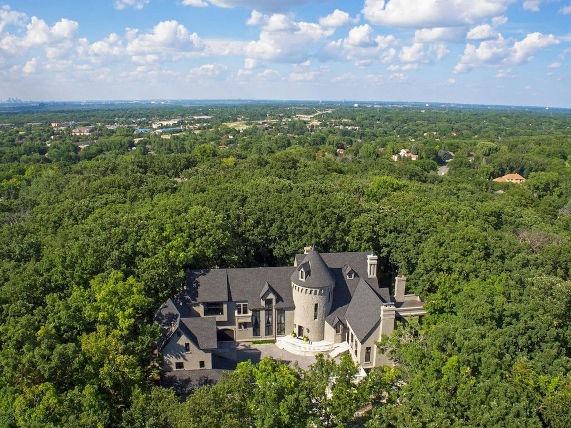 Enormous fairy-tale castle in Eagan is back on market after $1M price drop