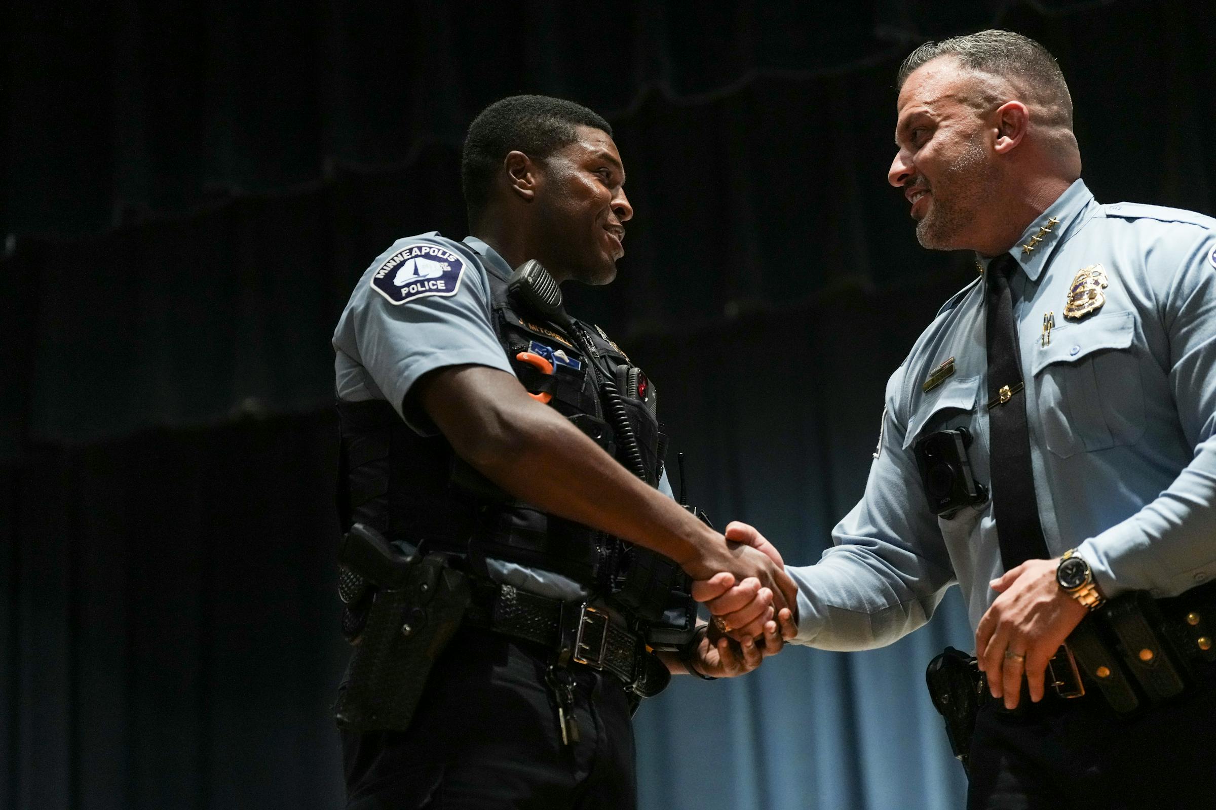 Mourning Jamal Mitchell, an officer and hero