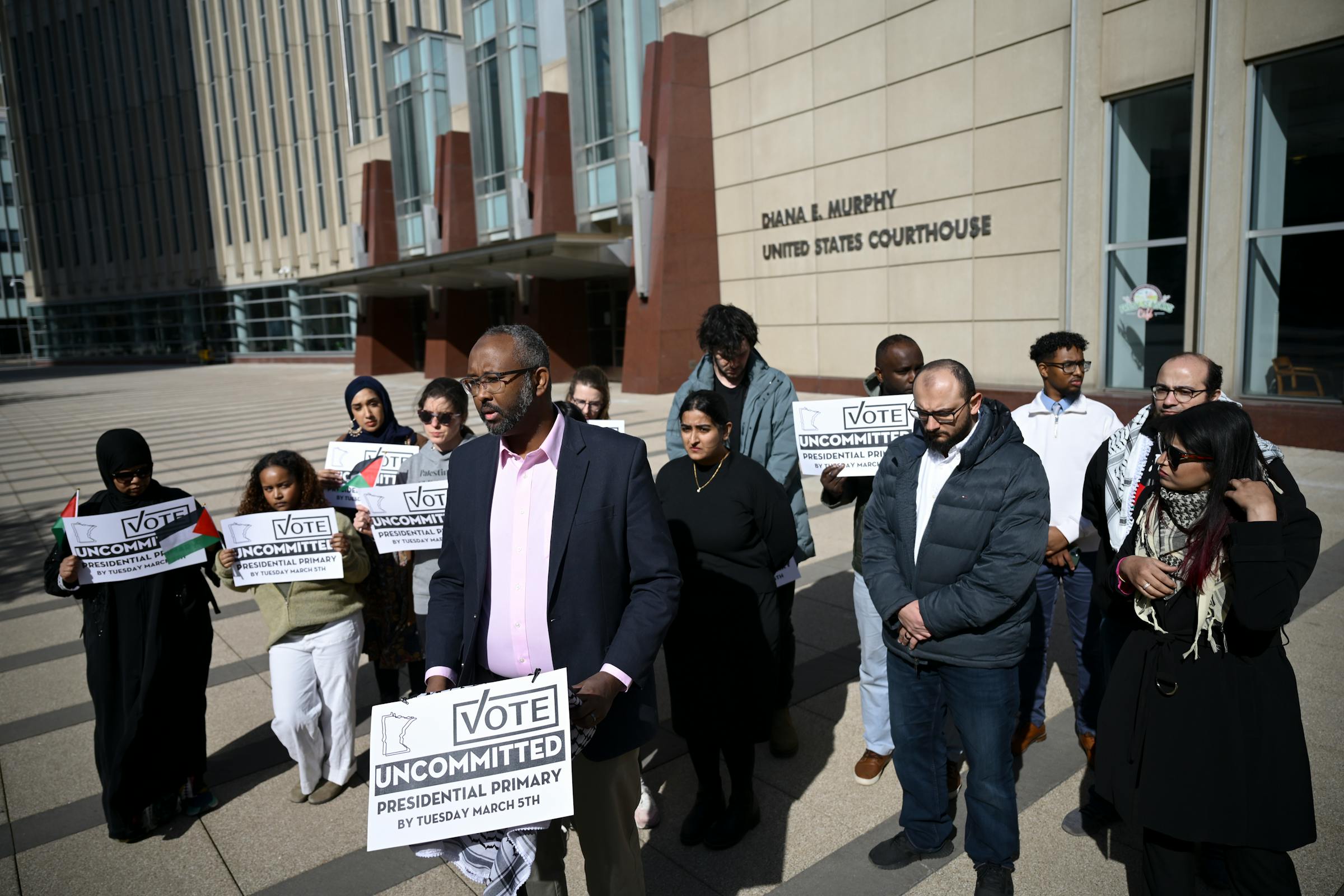 Group encourages Minnesota Democrats to vote uncommitted on Super Tuesday