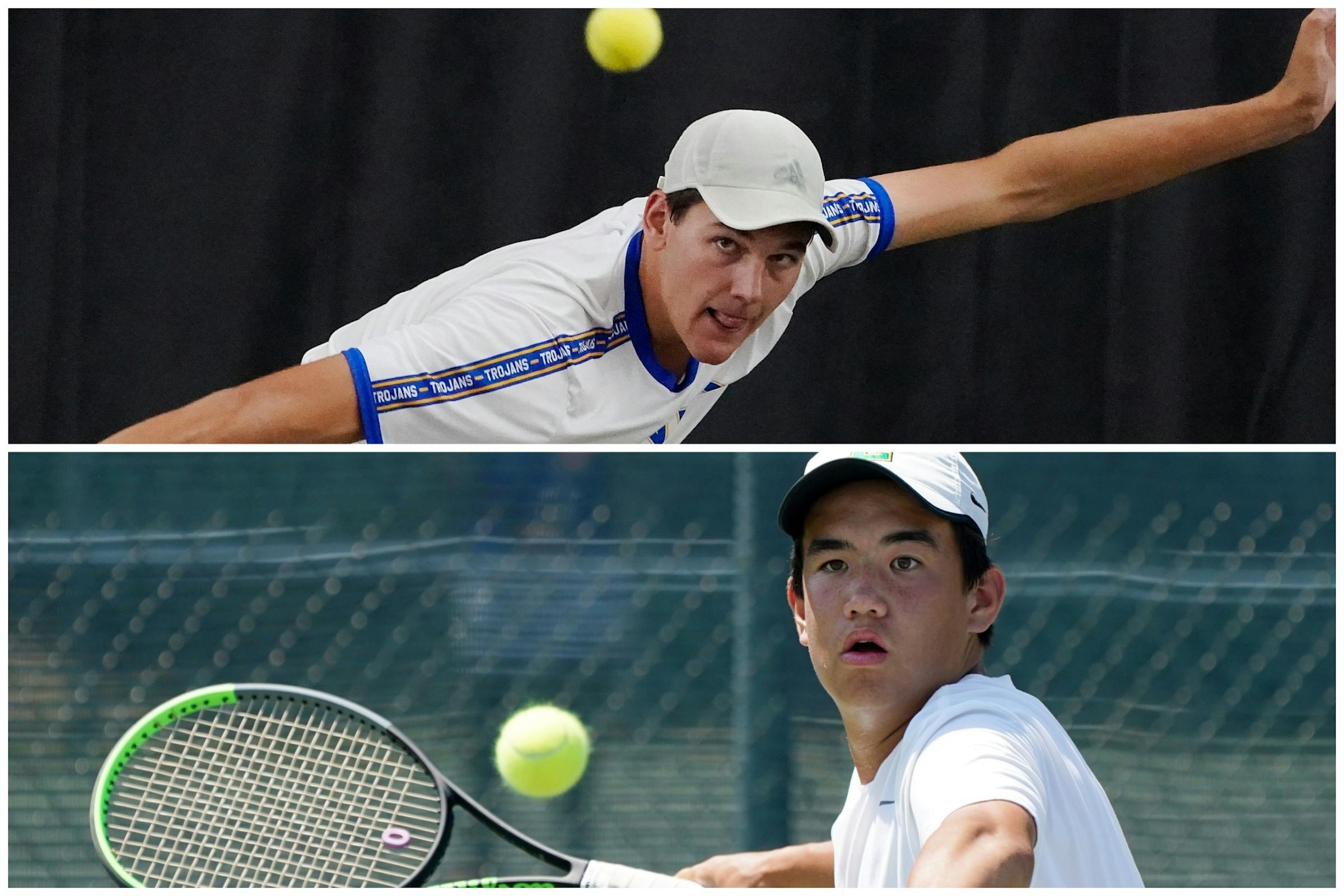 Rematch ahead: Tennis players Matthew Fullerton of Edina, Collin Beduhn ...