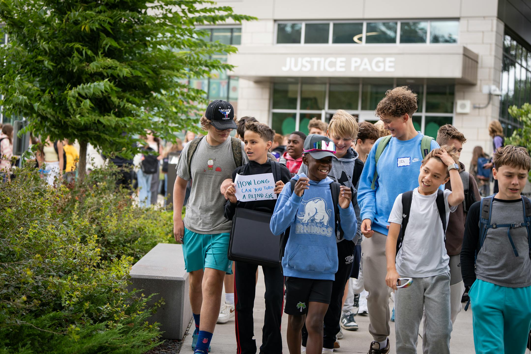 After Annunciation shooting, MN students walk out to protest gun violence