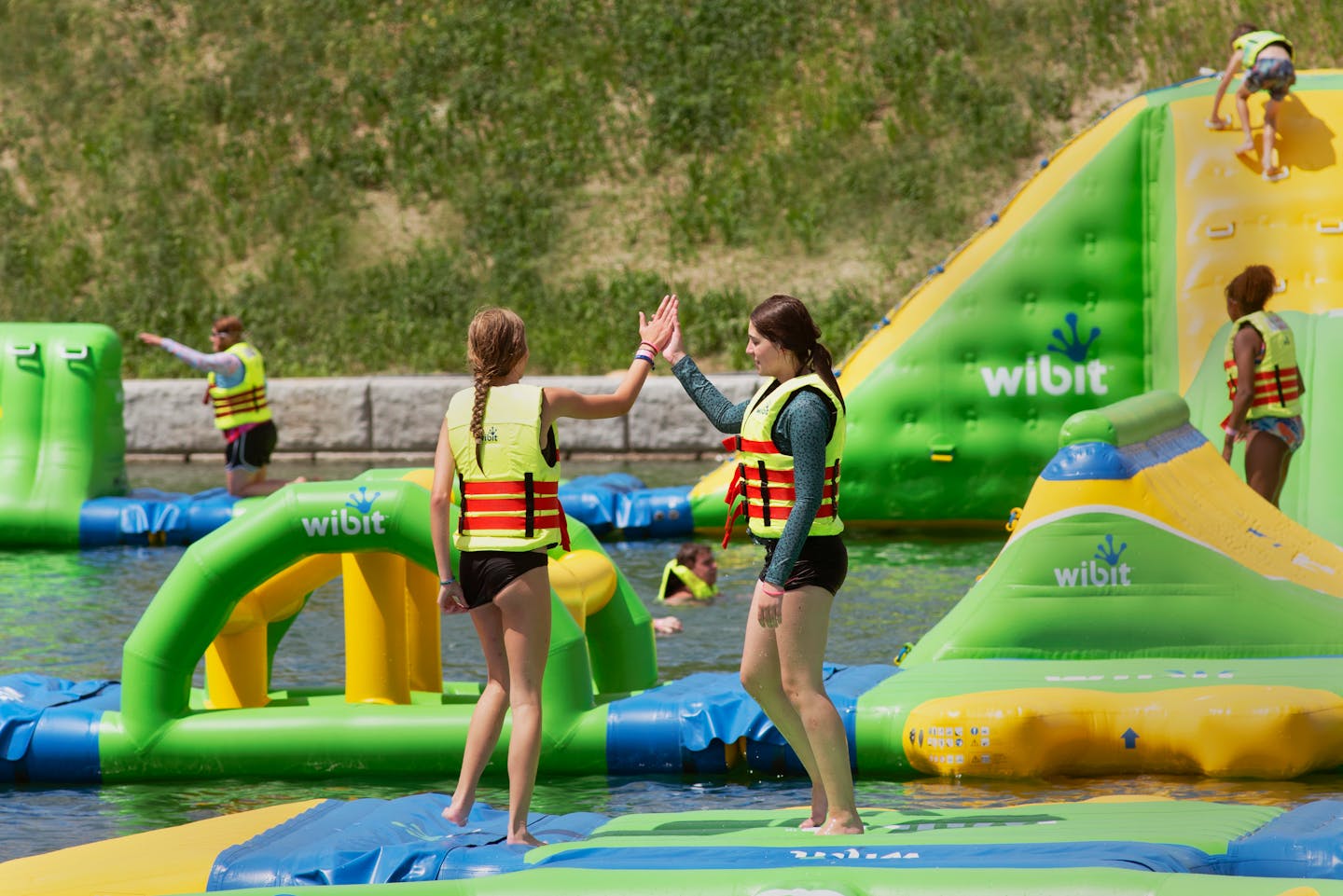 Wisconsin Dells' new Land of Natura features a giant floating waterpark ...