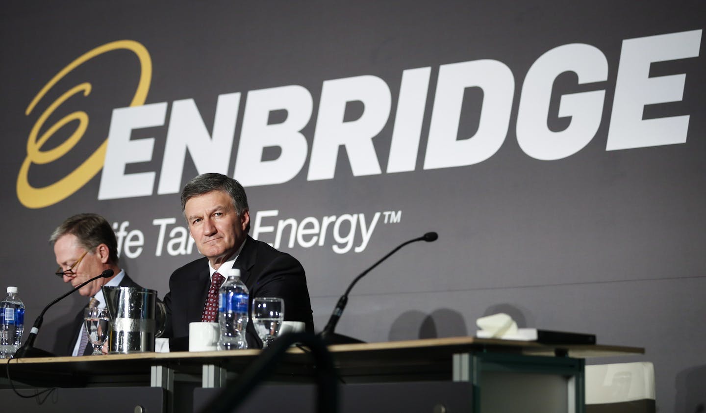 Enbridge CEO says company will continue pursuing its preferred route ...