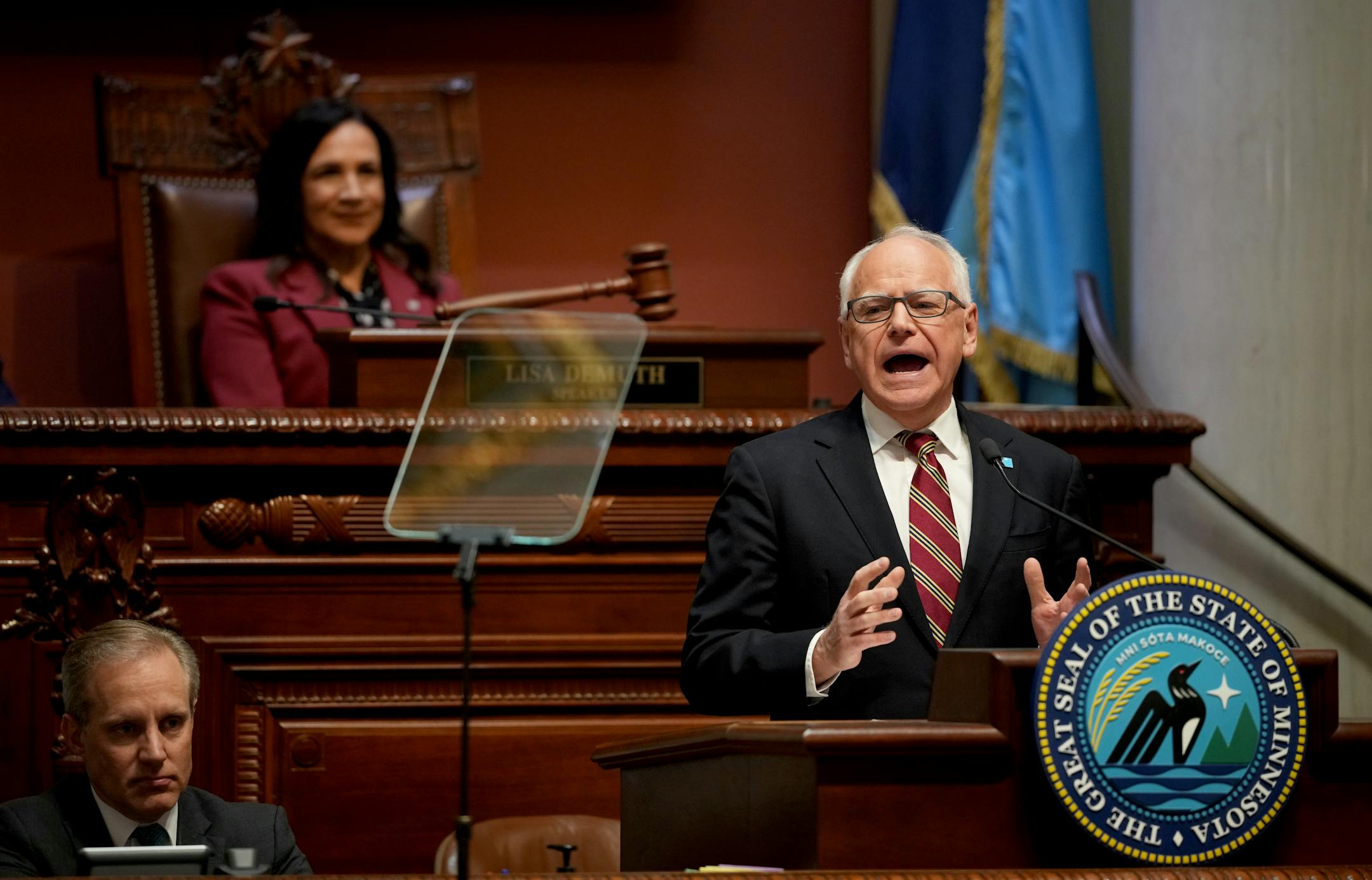 MN Gov. Tim Walz's agenda stalls at home as he eyes his future