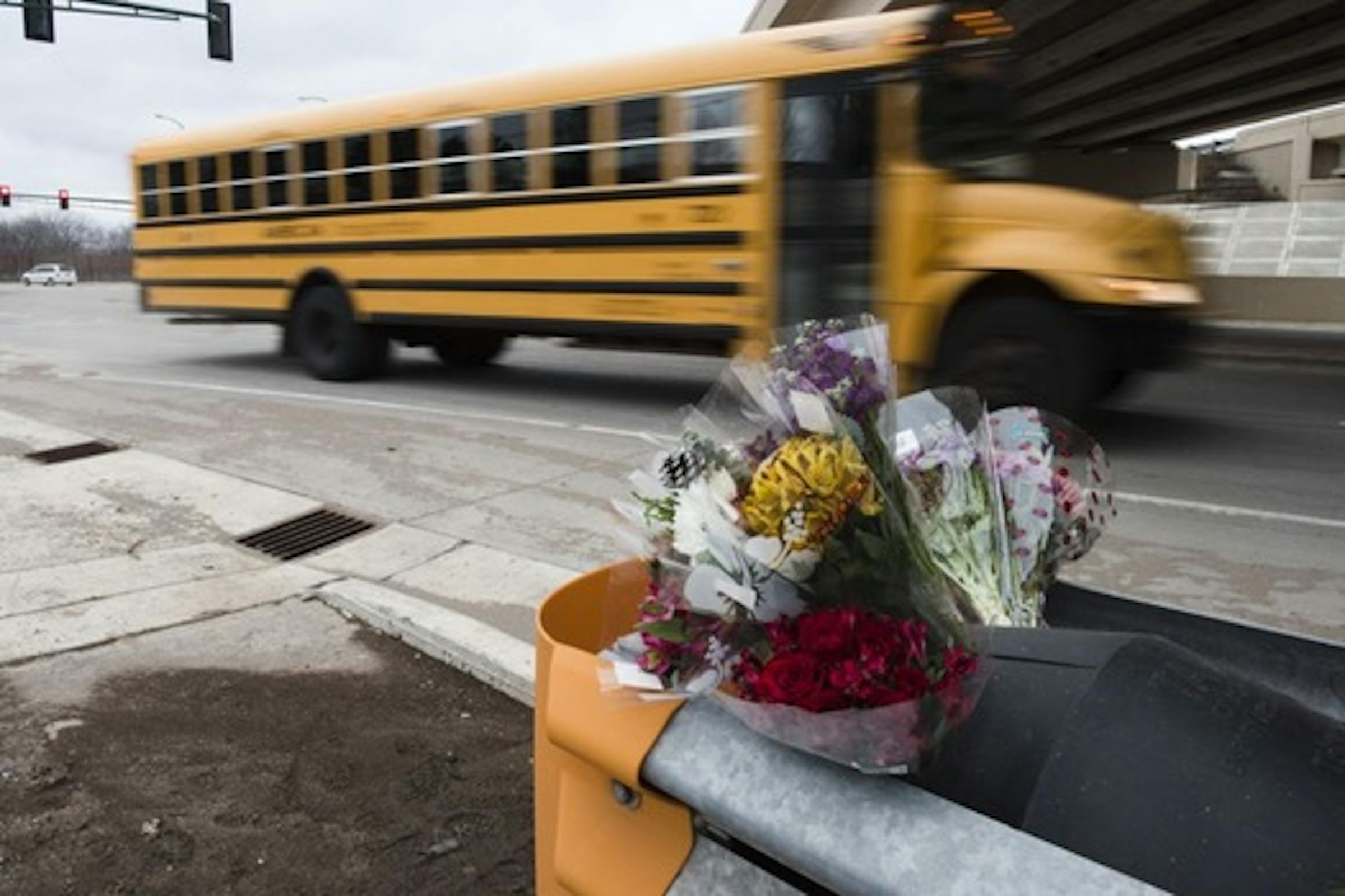 Two Mounds View High School students killed in collision on way to school