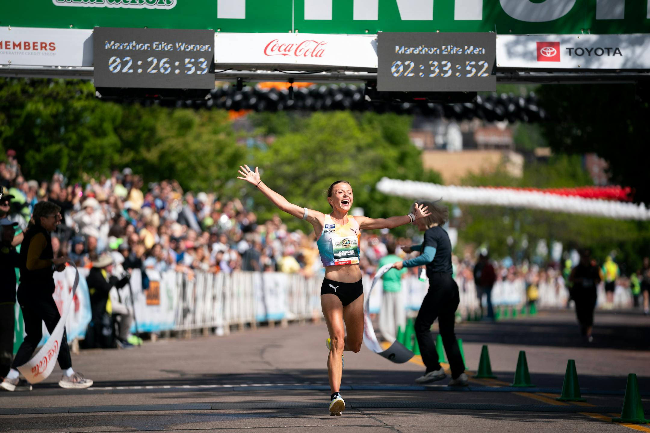 Amanuel Mesel wins 50th annual Grandma's Marathon