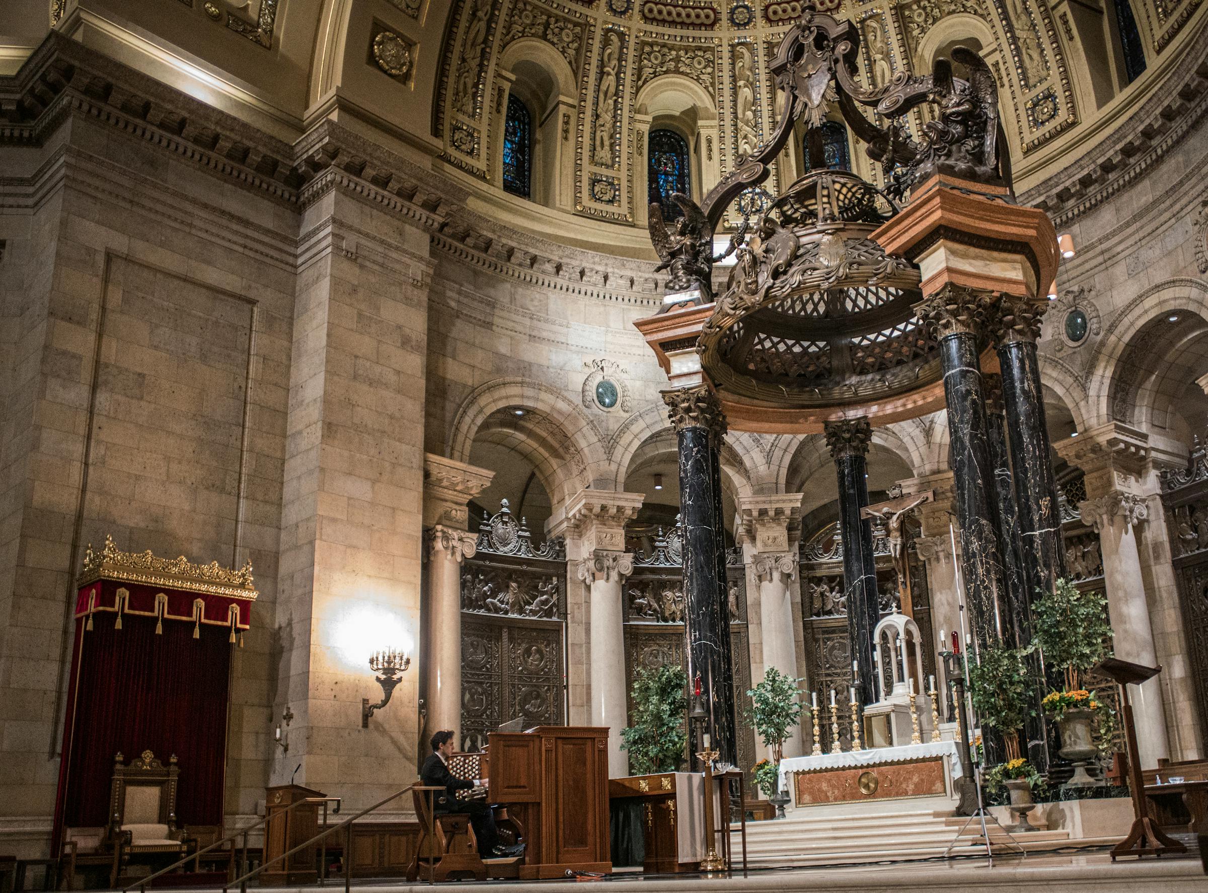The St. Paul cathedral that Capecchi helped build