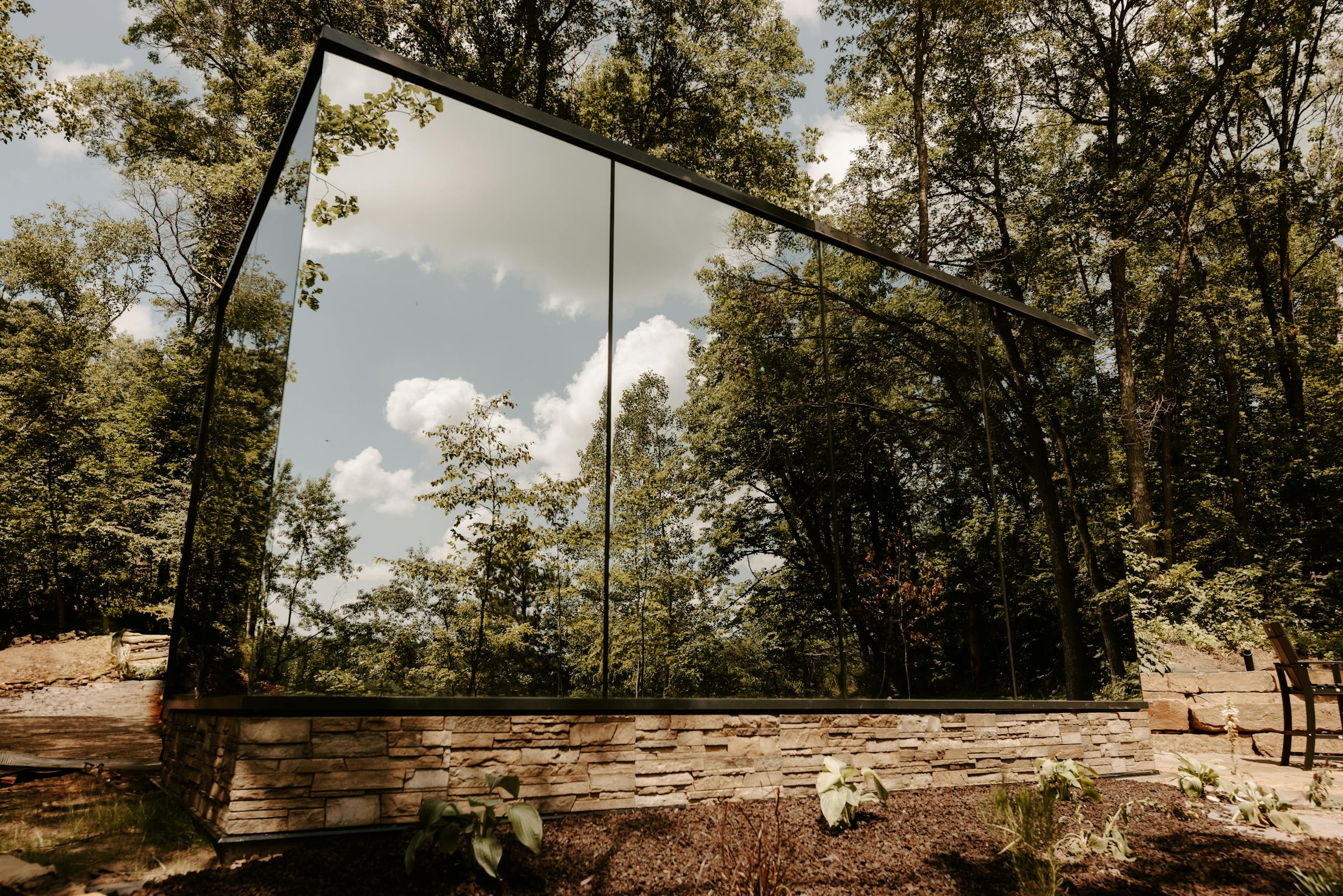 Minnesota's first mirror cabin debuts this fall in Crosby, MN, near the ...