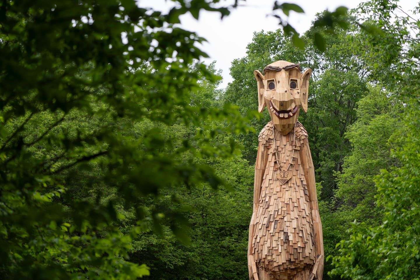 In Detroit Lakes, a giant troll hunt with a cast of hundreds