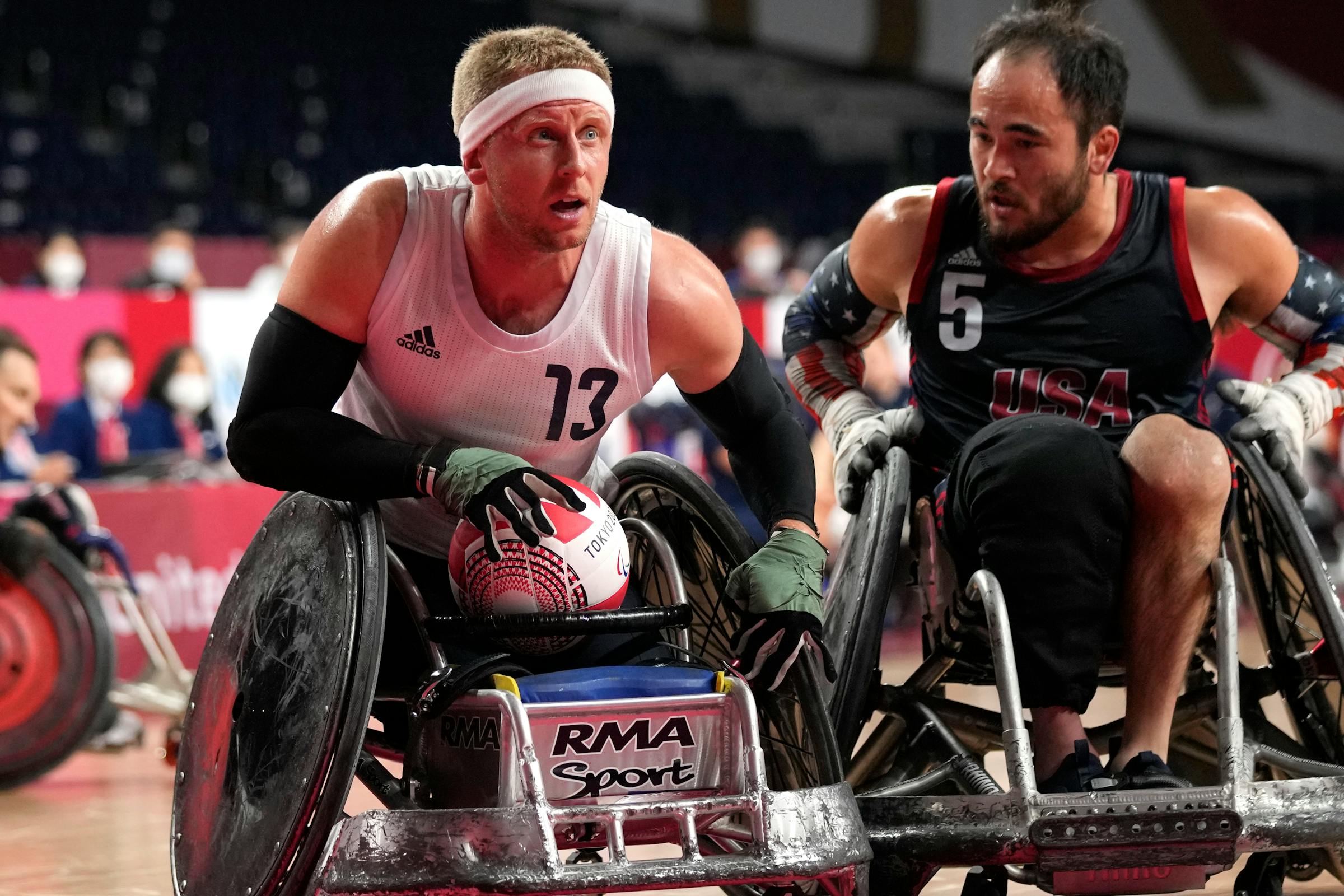 Silver medals for Chuck Aoki, Joe Delagrave in Paralympic wheelchair rugby