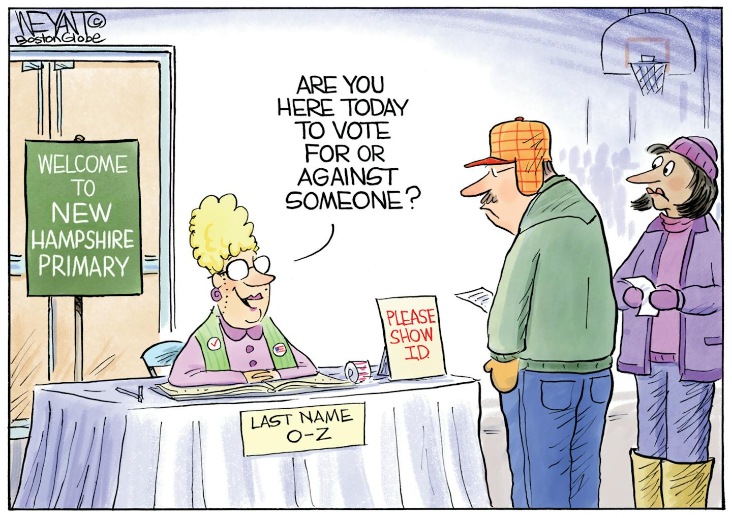 Editorial cartoon: Primary voting strategies