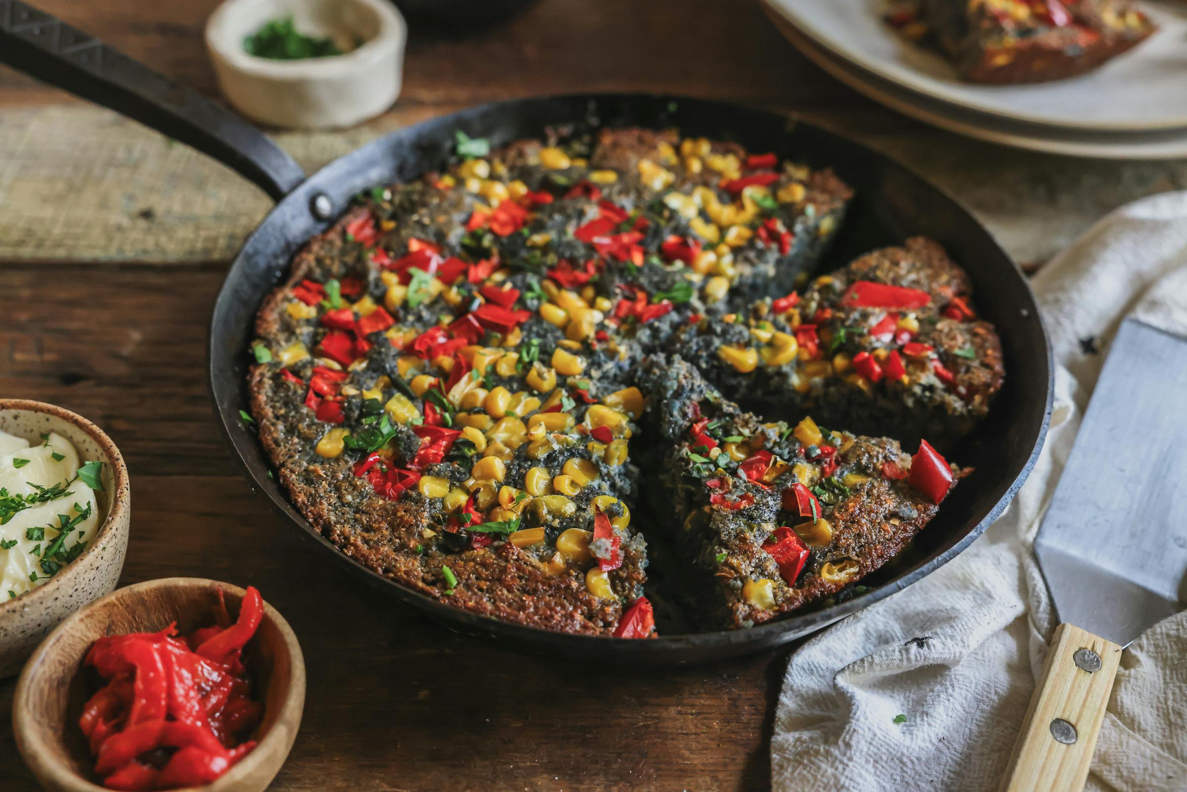 Cornbread recipe gets the blues from heritage blue cornmeal