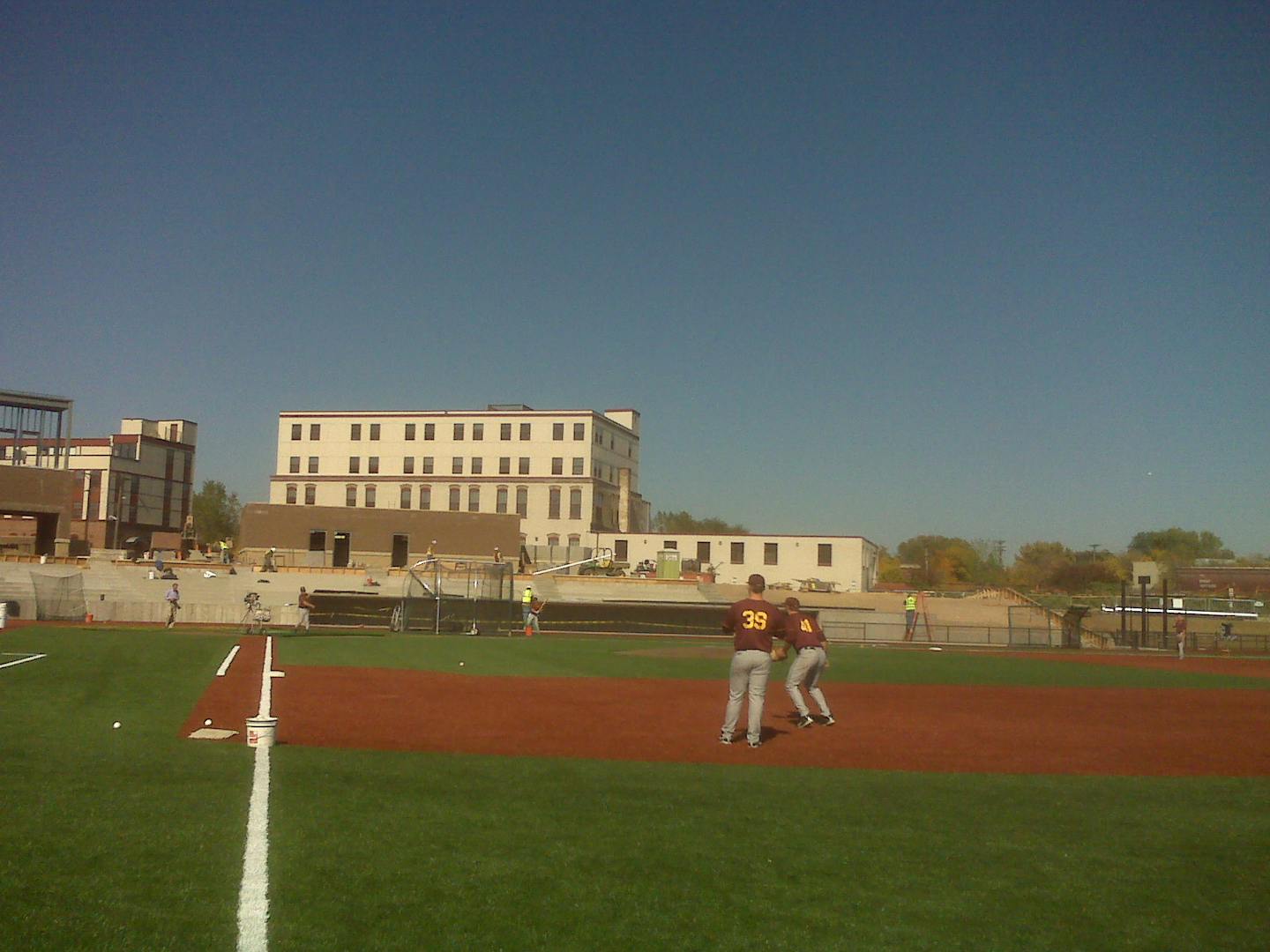 It was time to 'Play ball' Tuesday at new Siebert Field! Or at least ...
