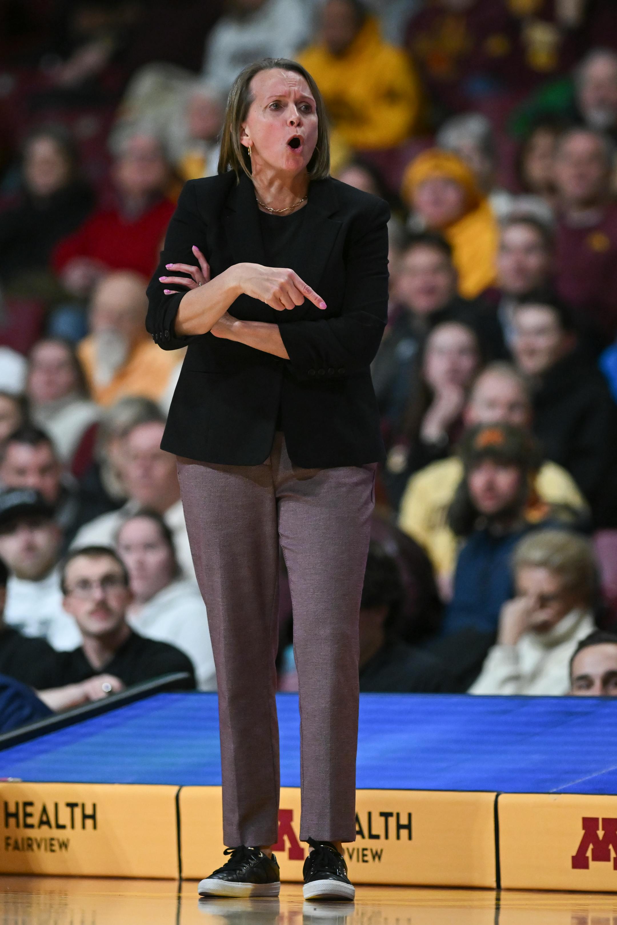 Gophers coach Dawn Plitzuweit faces Green Bay in NCAA tourney