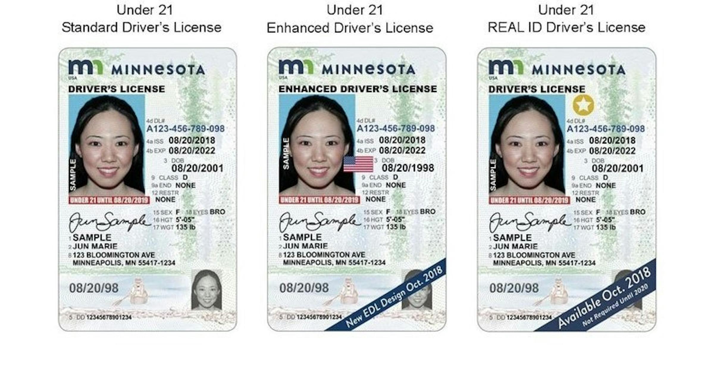 Minnesota Unveils New Drivers Licenses With Vertical Ids For Those