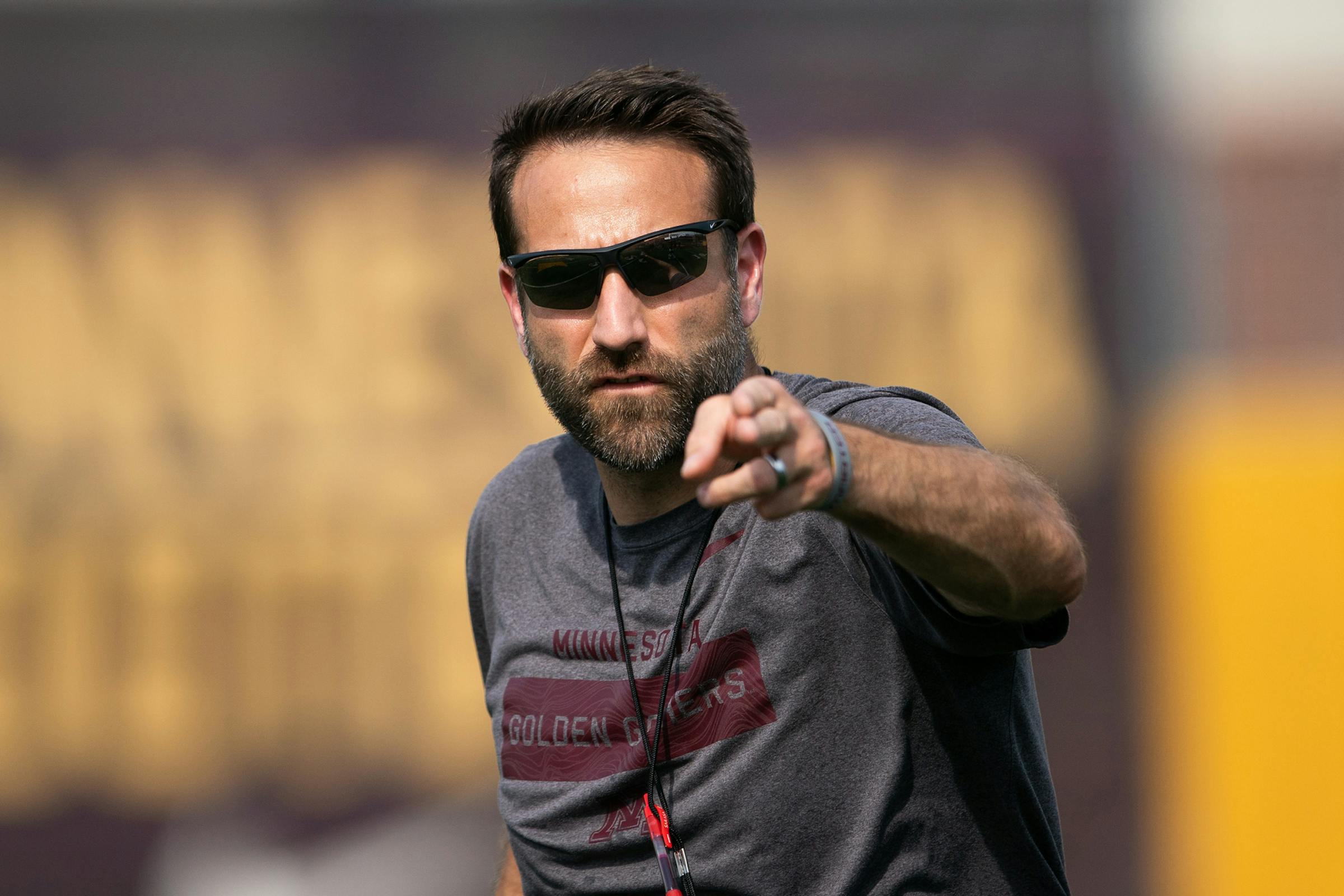 Gophers defensive coordinator Joe Rossi returns following COVID-19 absence