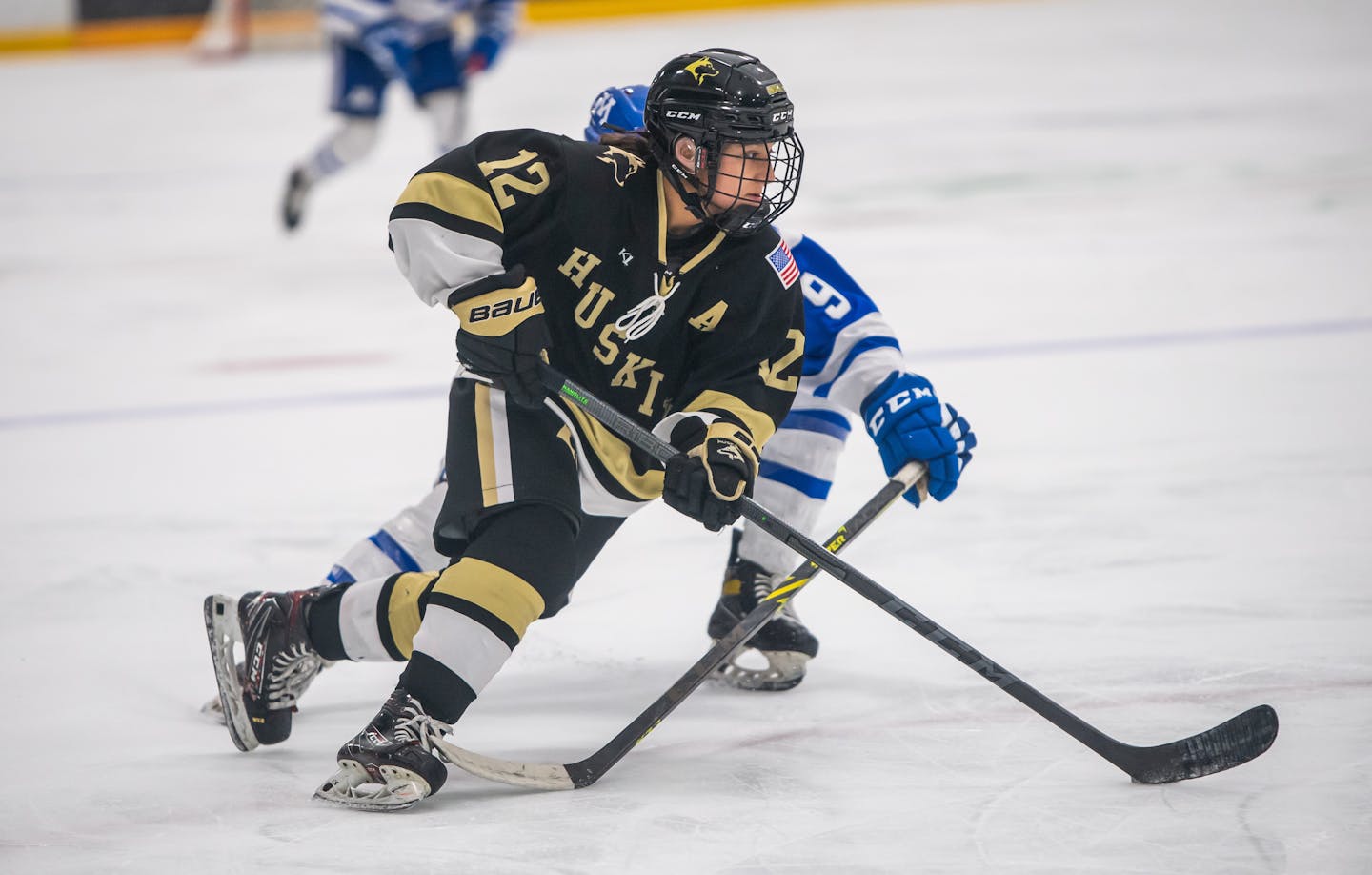 Isa Goettl handles the details, and sometimes the scoring, for Andover ...