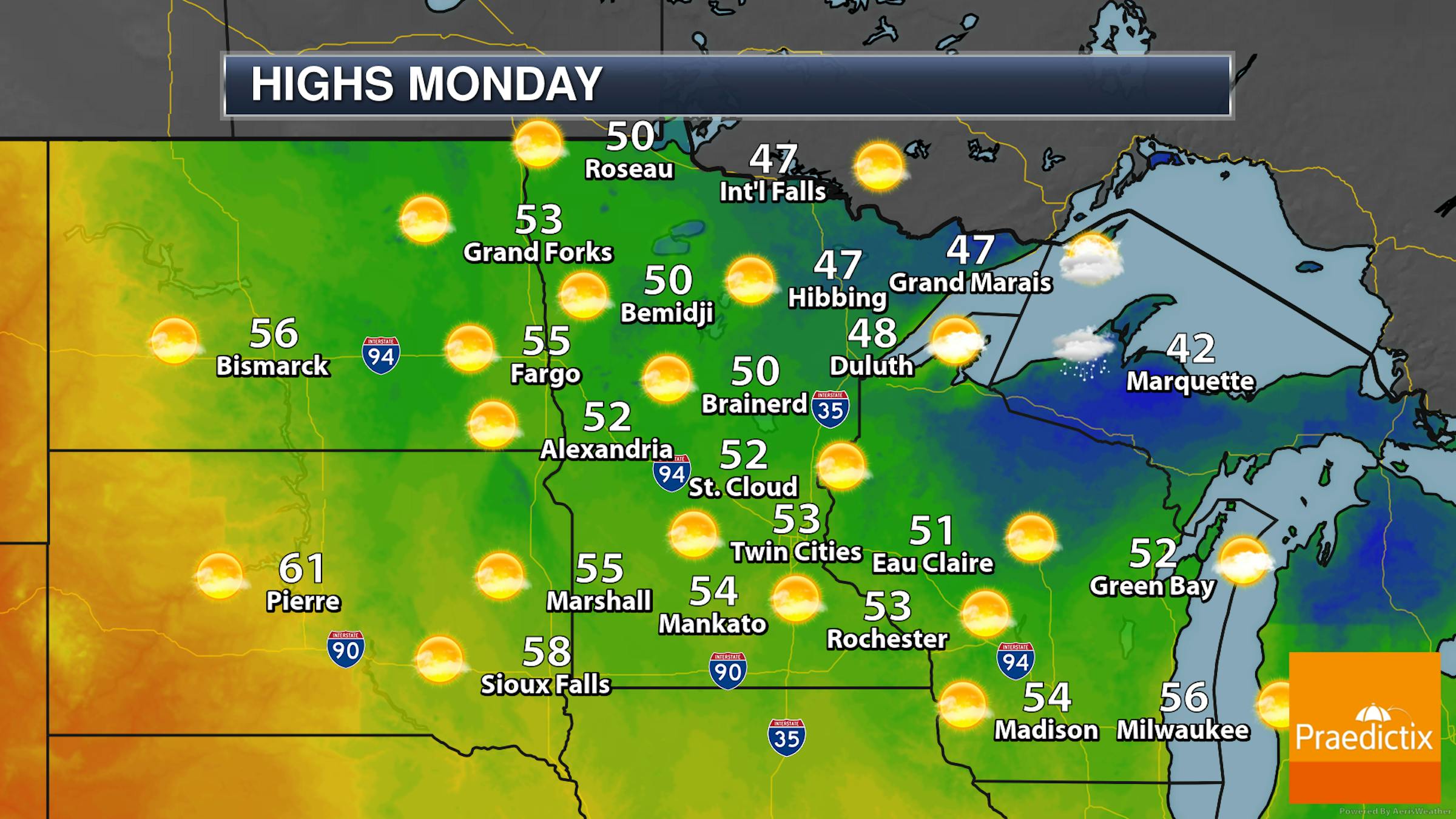 Cool Weather Continues This Week - Rain Possible Thursday Into Friday