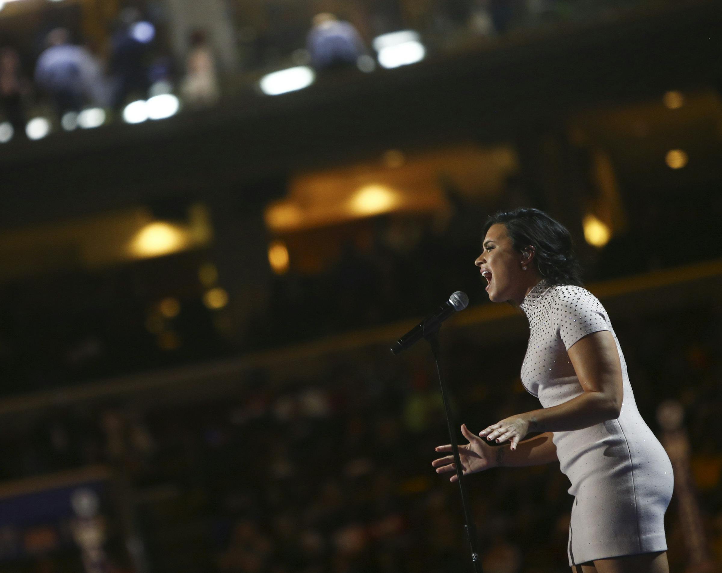 With pop star Demi Lovato, music meets mental health advocacy in the ...