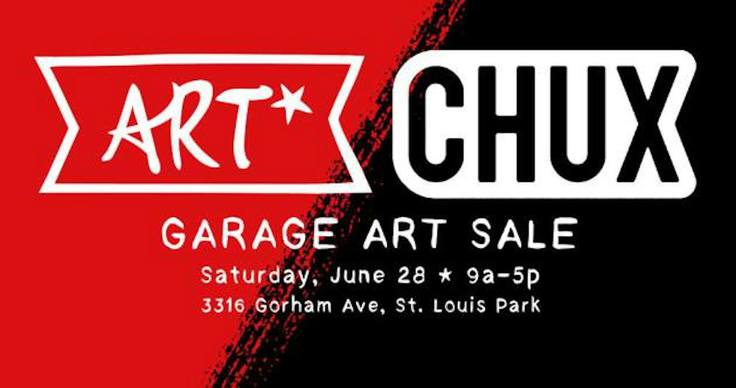Adam Turman and CHUX Print Garage Sale