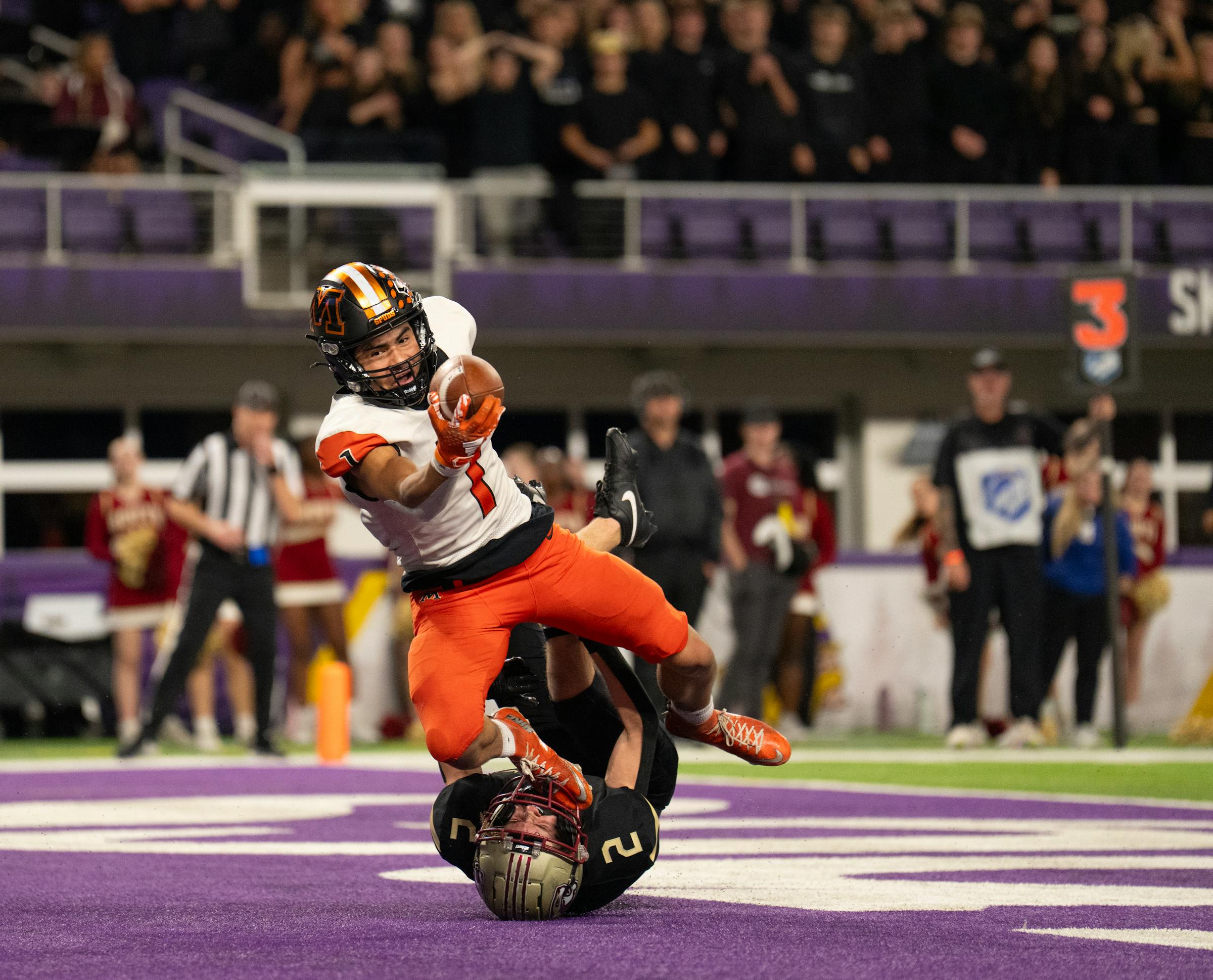 Scores and updates from MSHSL high school football state semifinals Friday