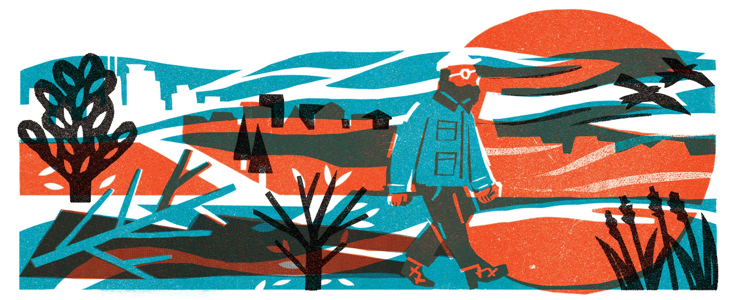 Fall is the best time for a very long walk