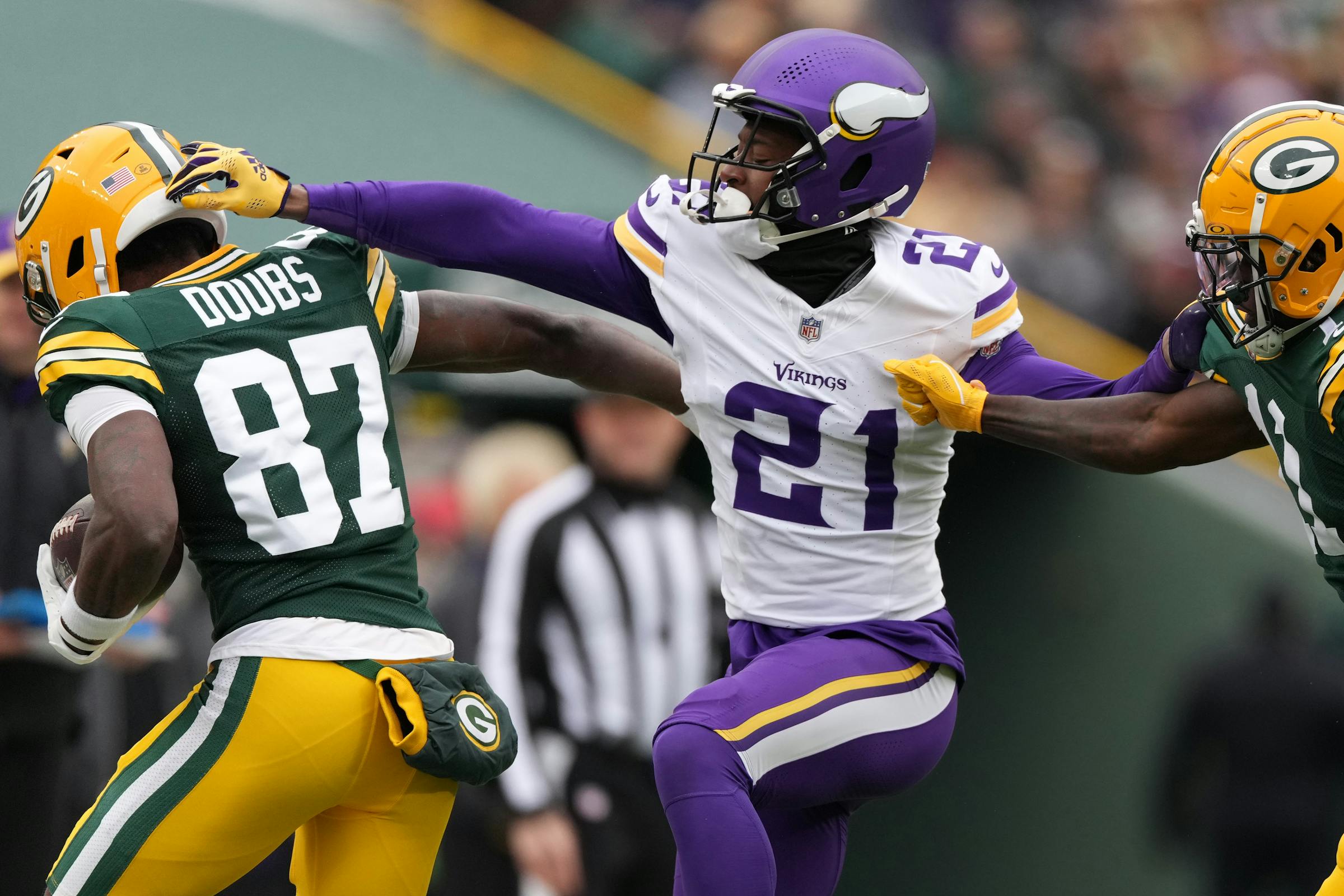 Vikings-Bears inactives: Cornerback Akayleb Evans to miss second game