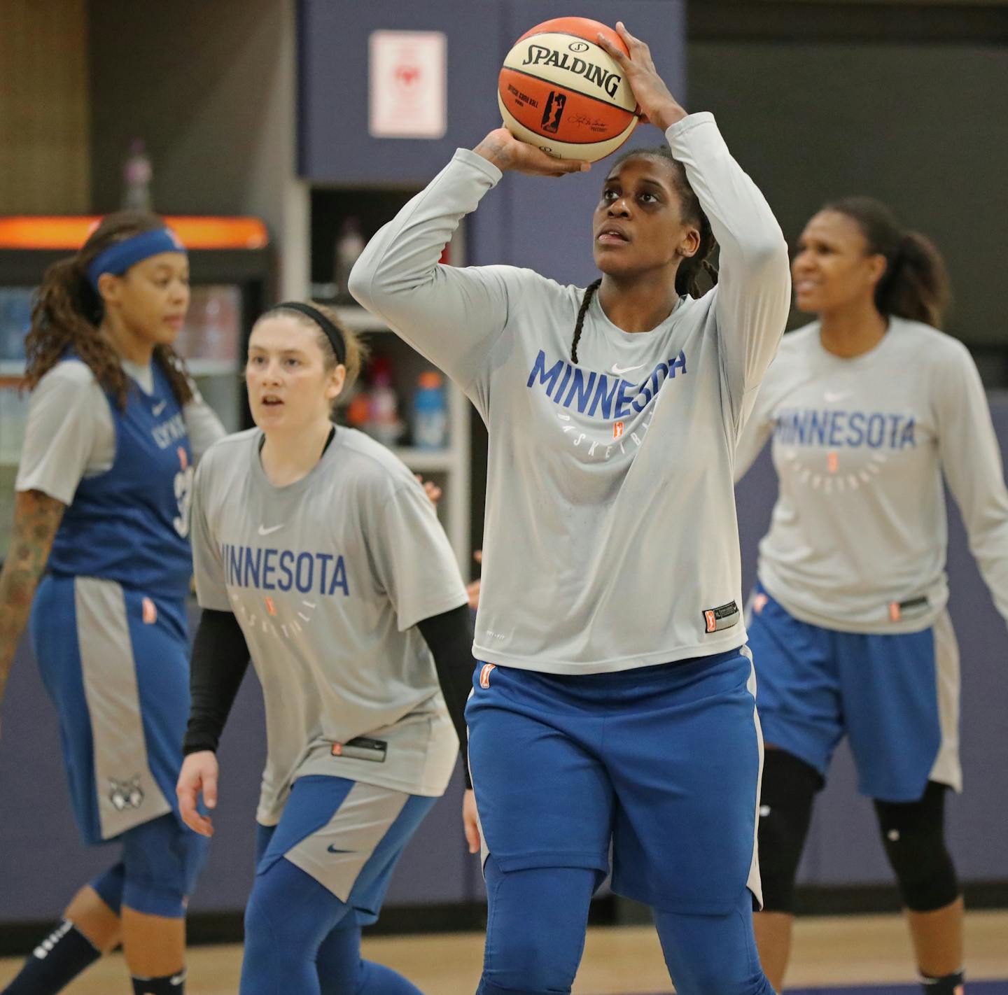 Lynetta Kizer appreciates getting a shot playing for Lynx