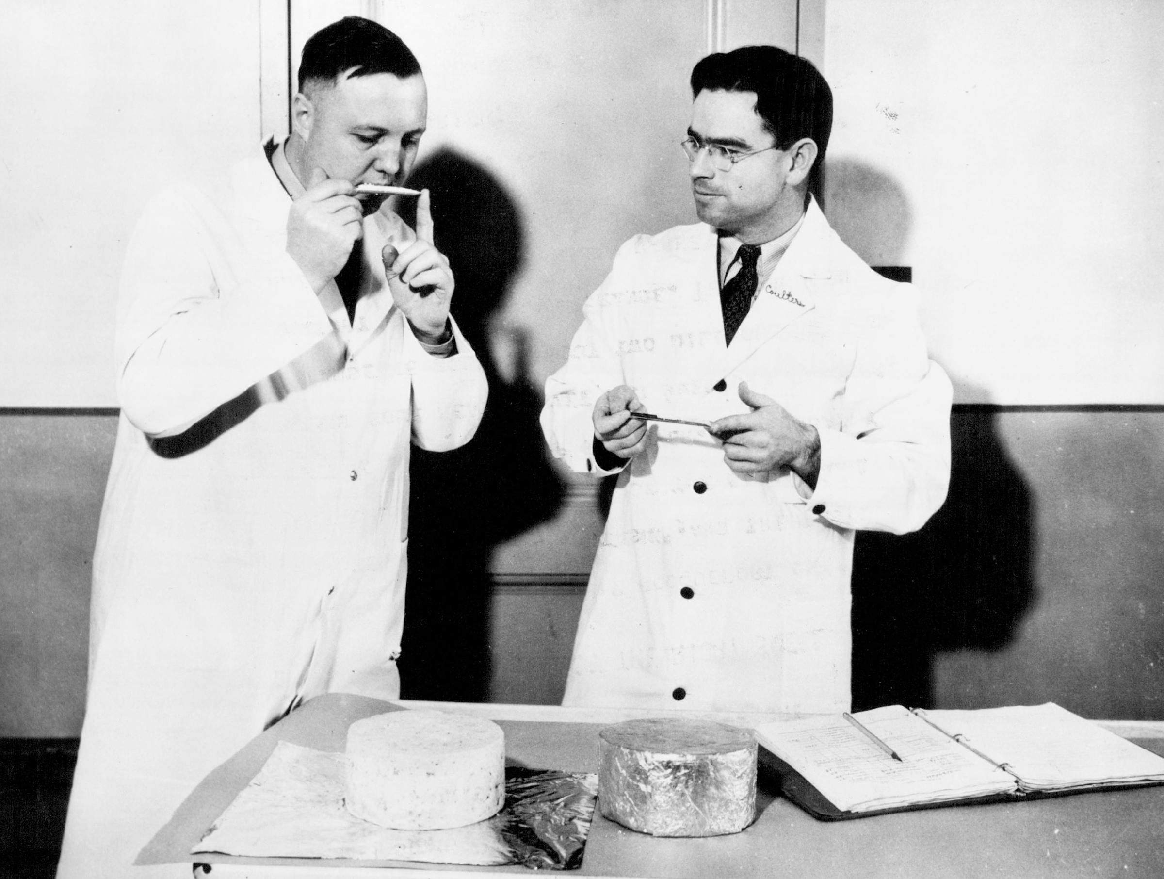 American blue cheese was invented in Minnesota