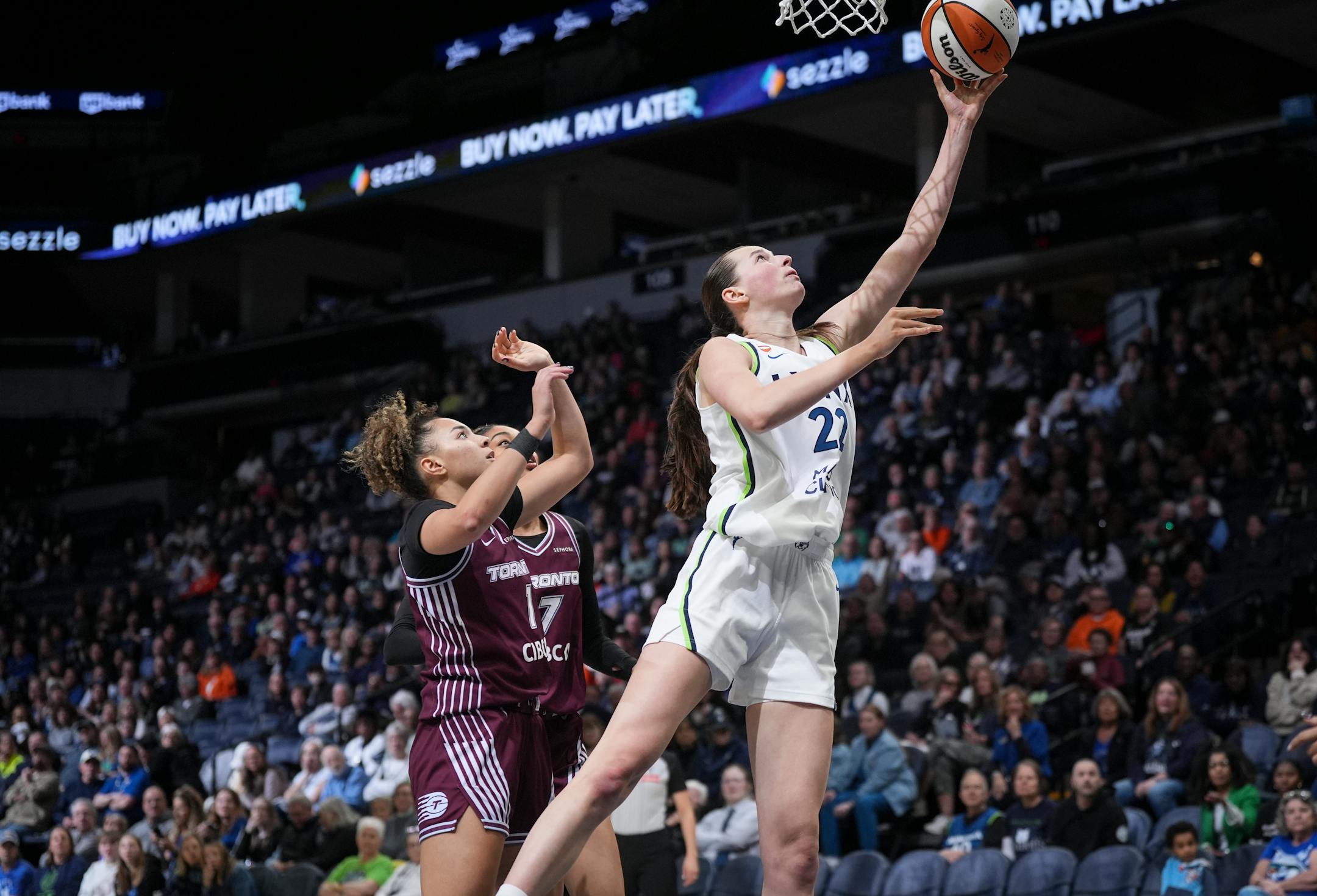 Lynx lose rookie forward to season-ending knee injury.