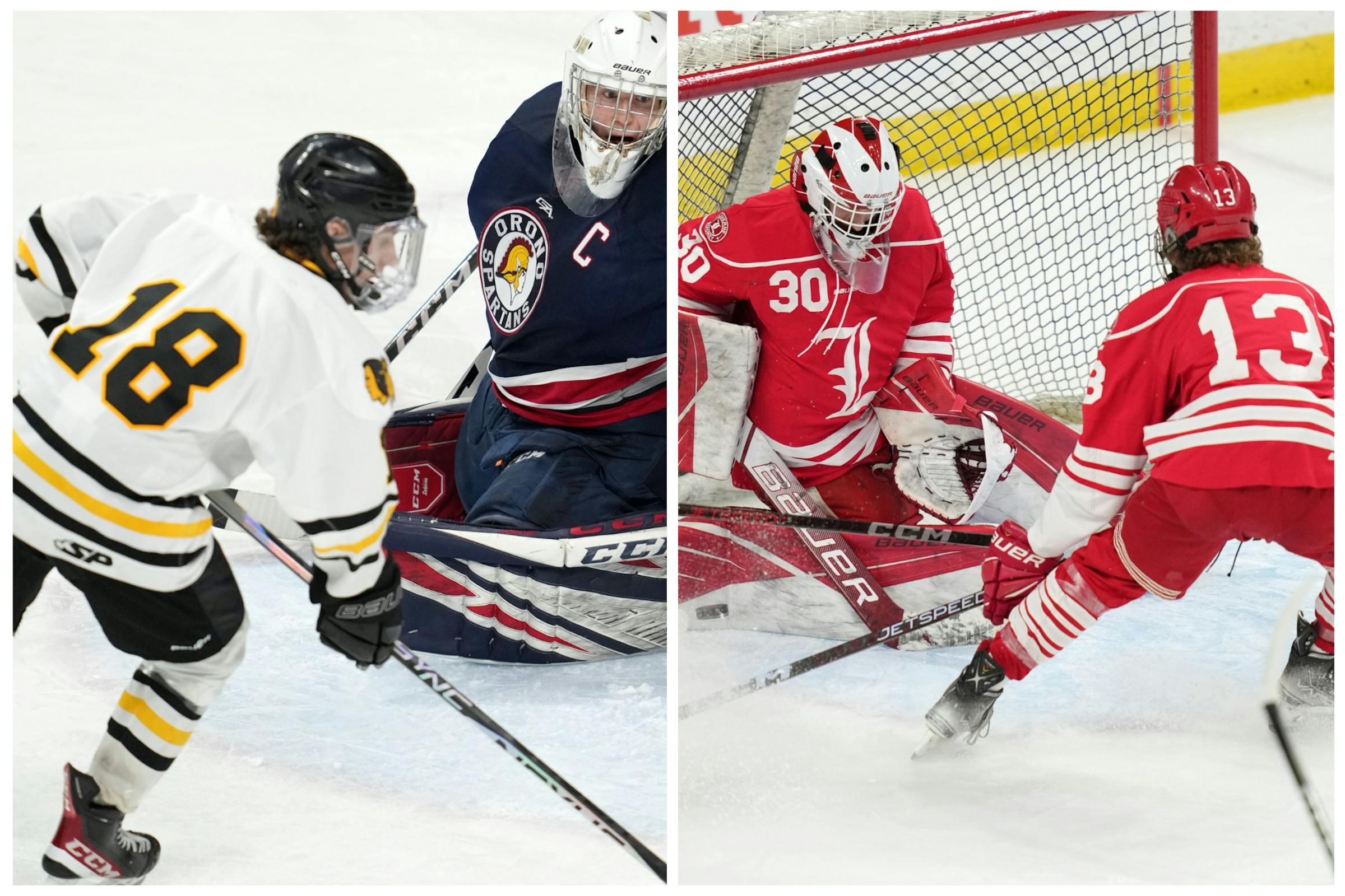 Hermantown-Warroad is just ahead in boys hockey; rise and fall strike ...