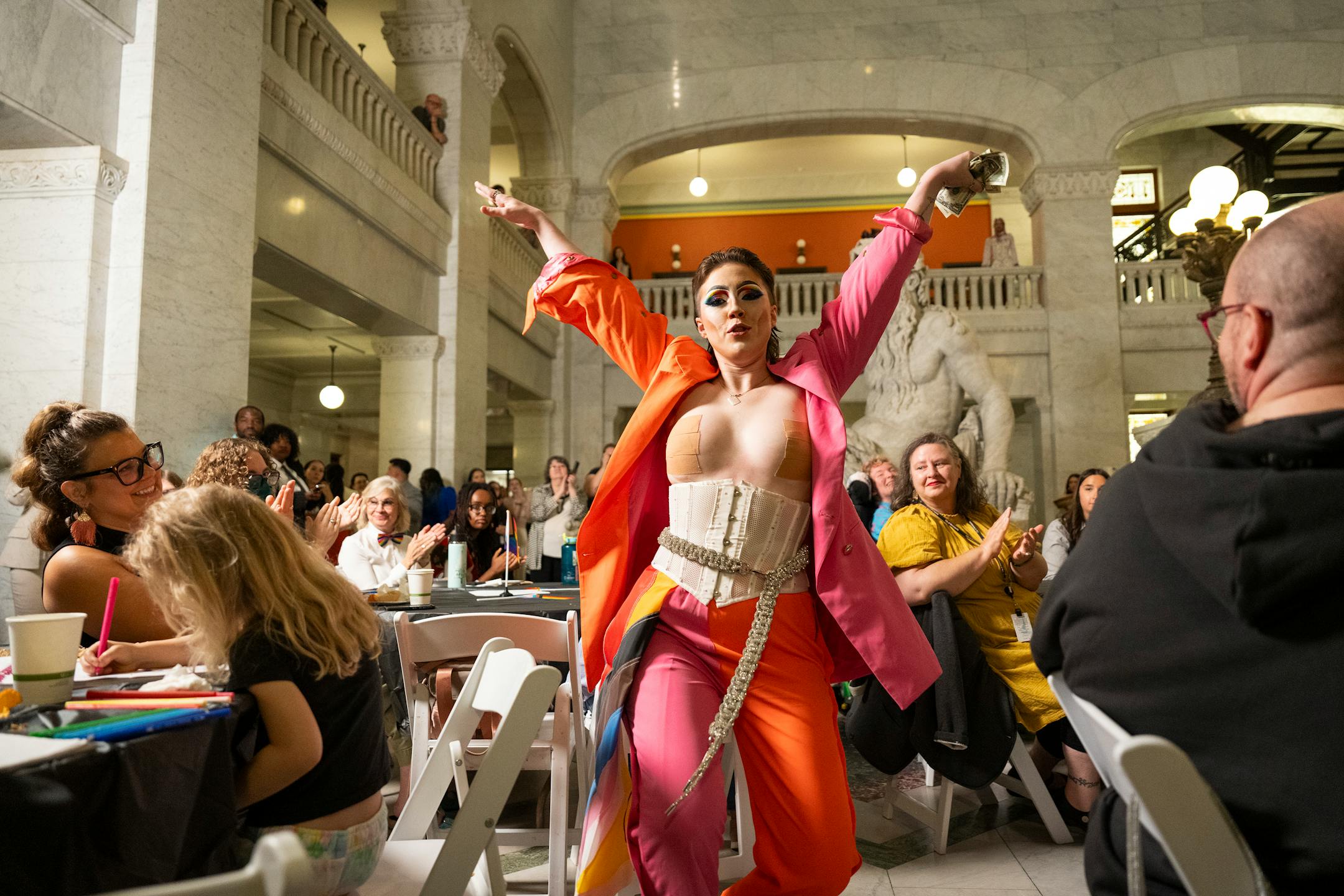 Minneapolis City Hall hosts drag show for Pride