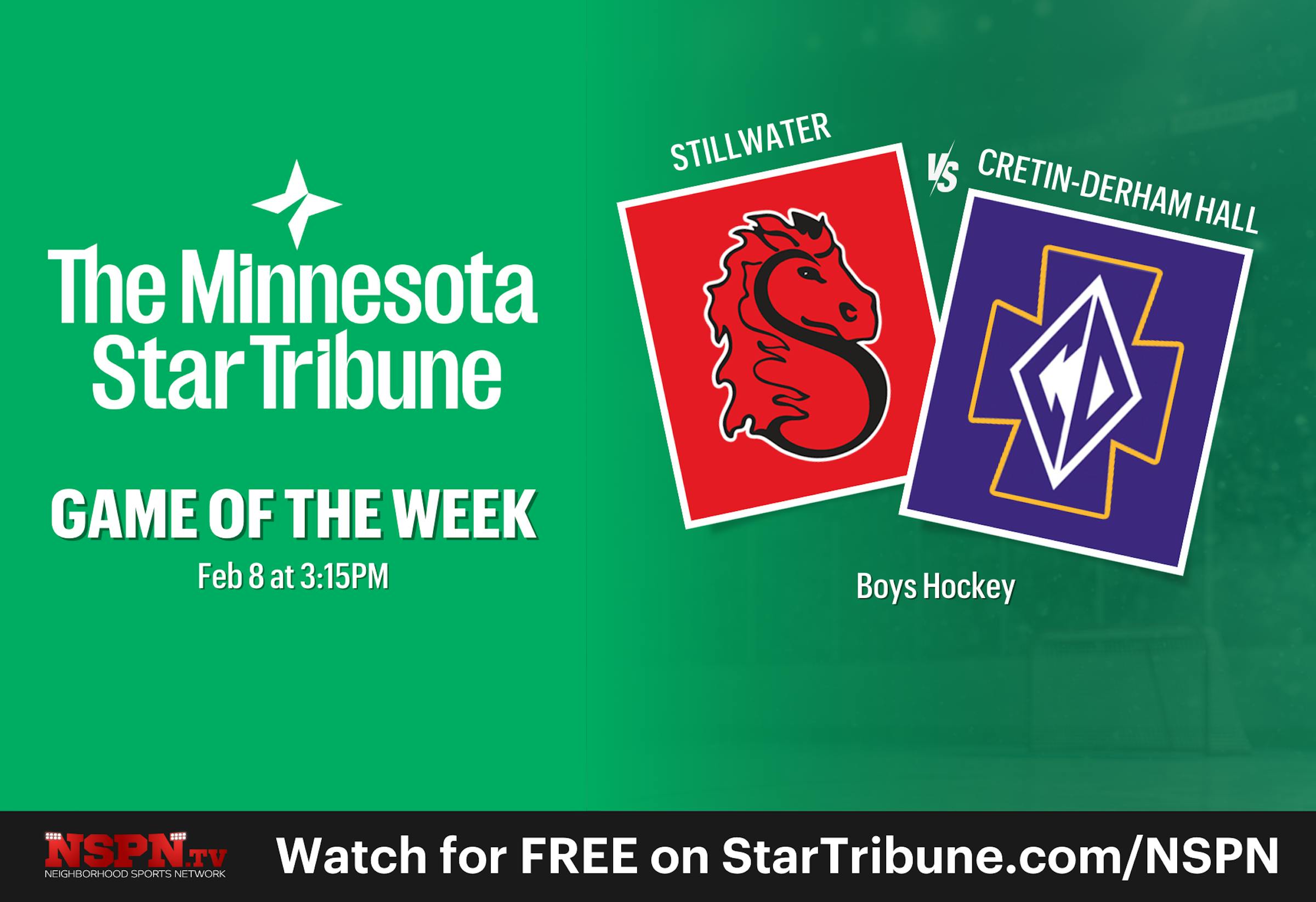 Owen Nelson and Cretin-Derham Hall boys hockey face rivals Brody Dustin ...