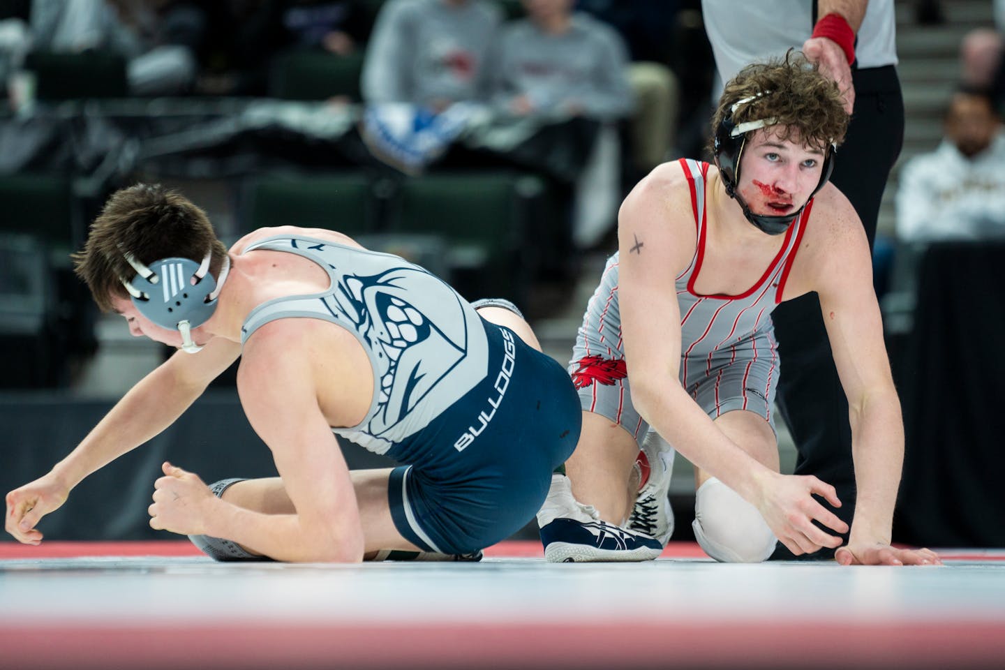Kaden Nicolas stops Jack Nelson's push for fourth wrestling state title ...