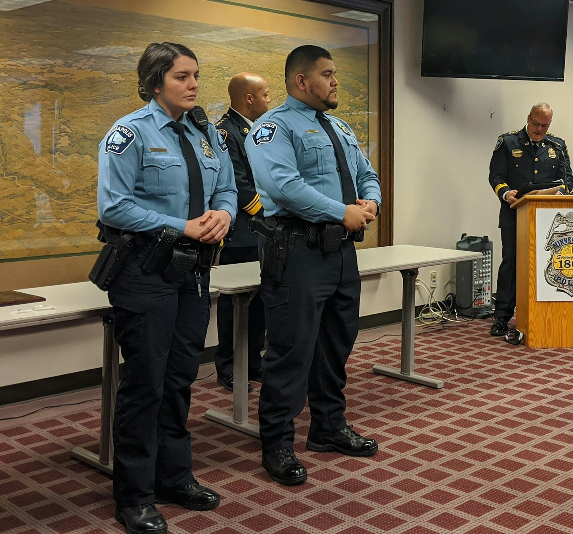 Minneapolis, park police officers recognized for bravery, heroism on ...