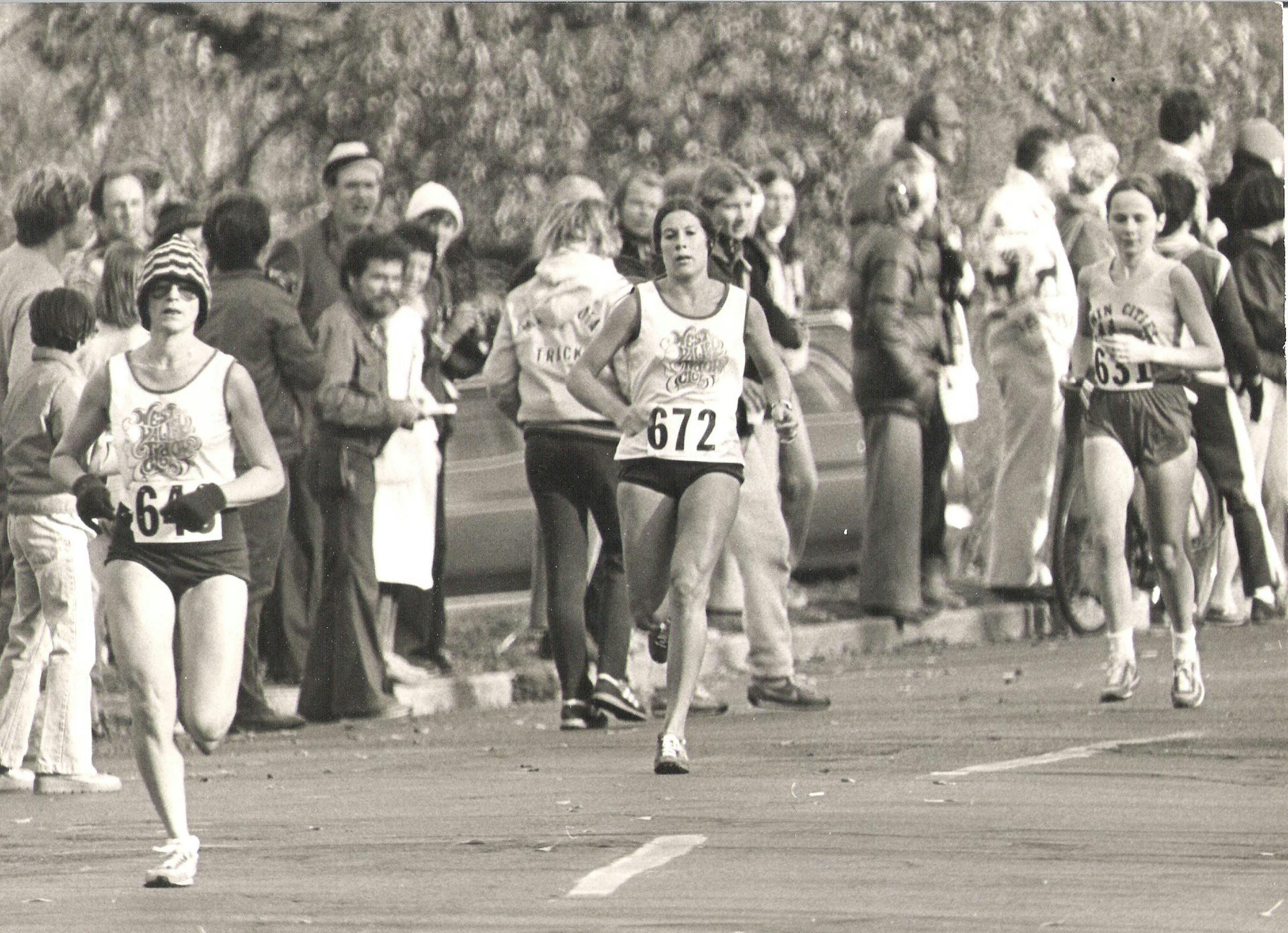 Forty years ago, the first-ever marathon for women-only ran in St. Paul
