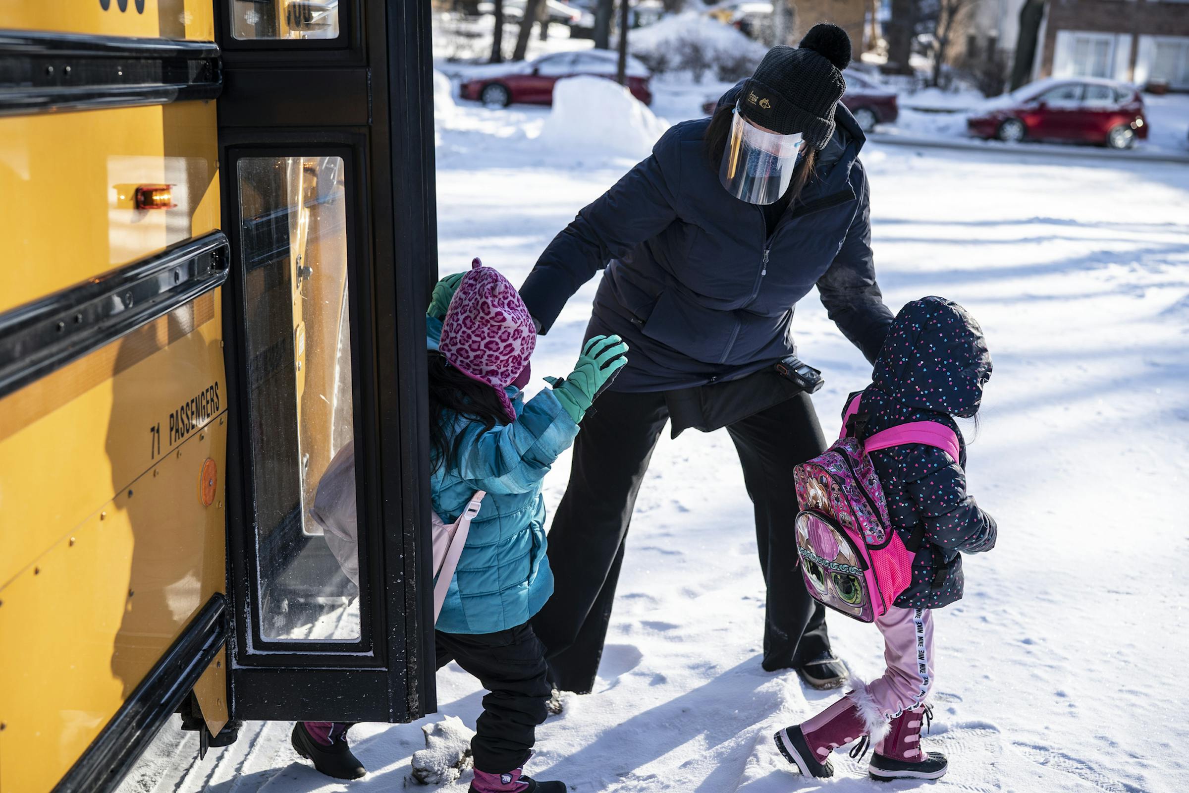 Minneapolis schools welcome the youngest students back to classrooms